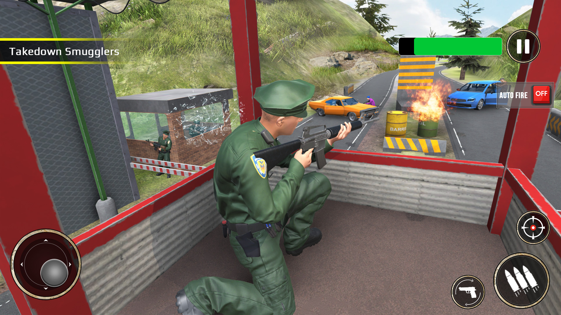 US Police Officer Patrolling Border & Airport 3D Action Games - App on ...