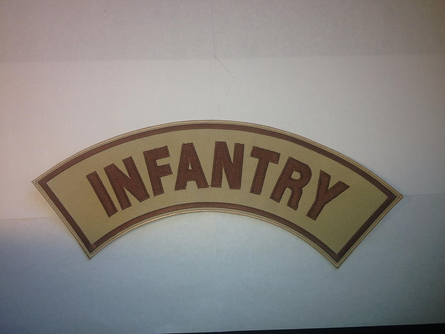 Amazon.com: Infantry Top Rocker (Tan and Brown) Military Embrordary ...