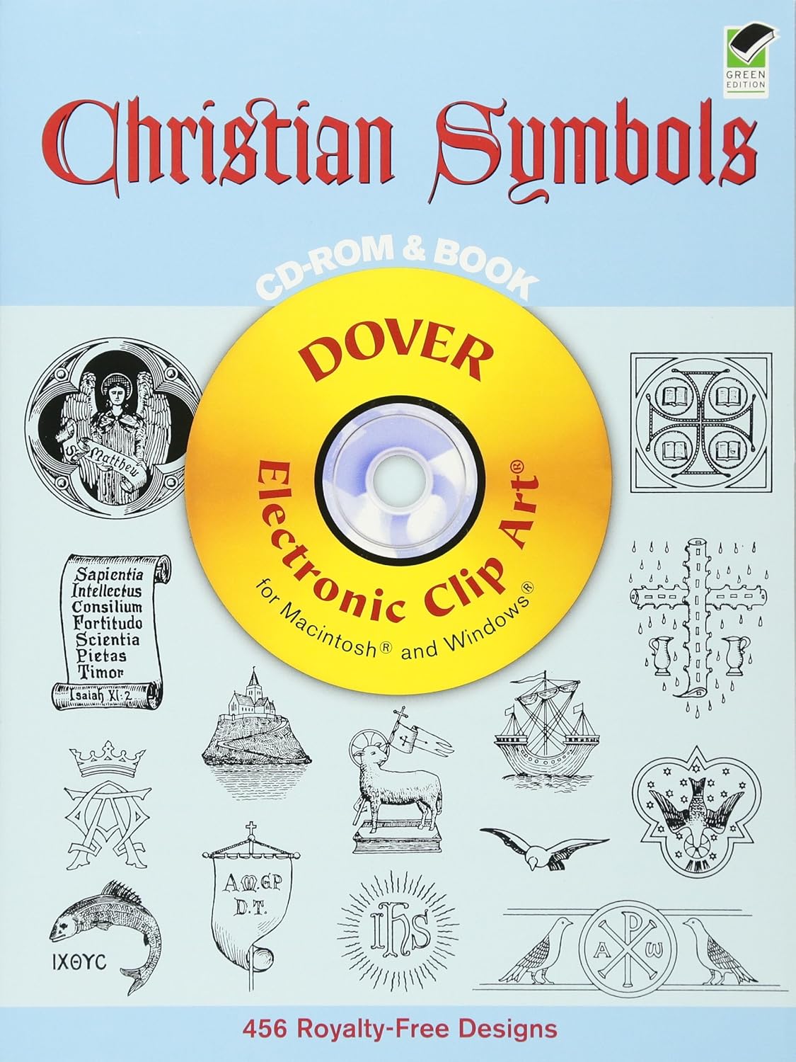 Christian Symbols CD-ROM and Book (Dover Electronic Clip Art): Dover ...