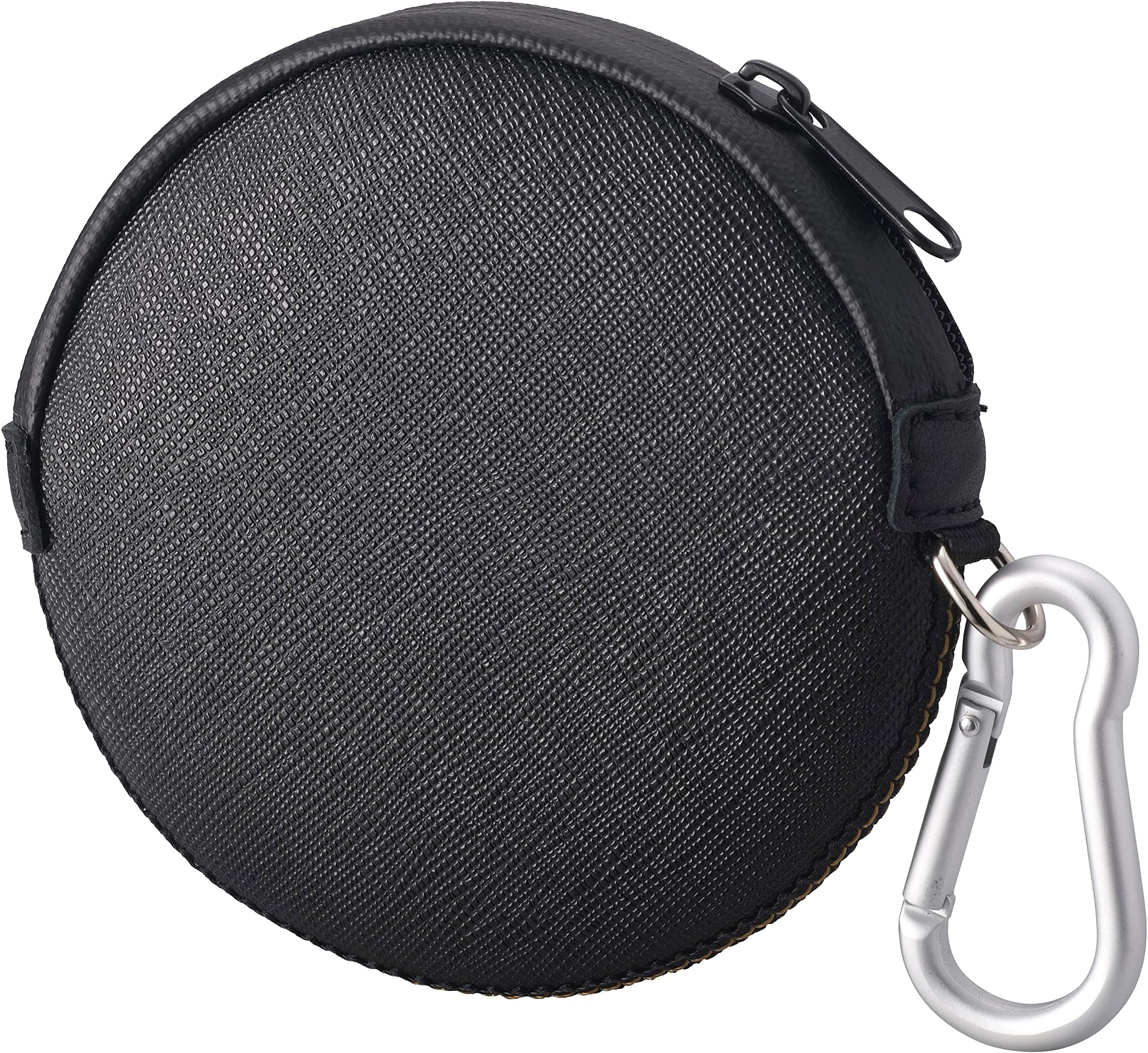 Amazon.com: Unique Circular Leather Coin Purse, Featuring Microfiber ...