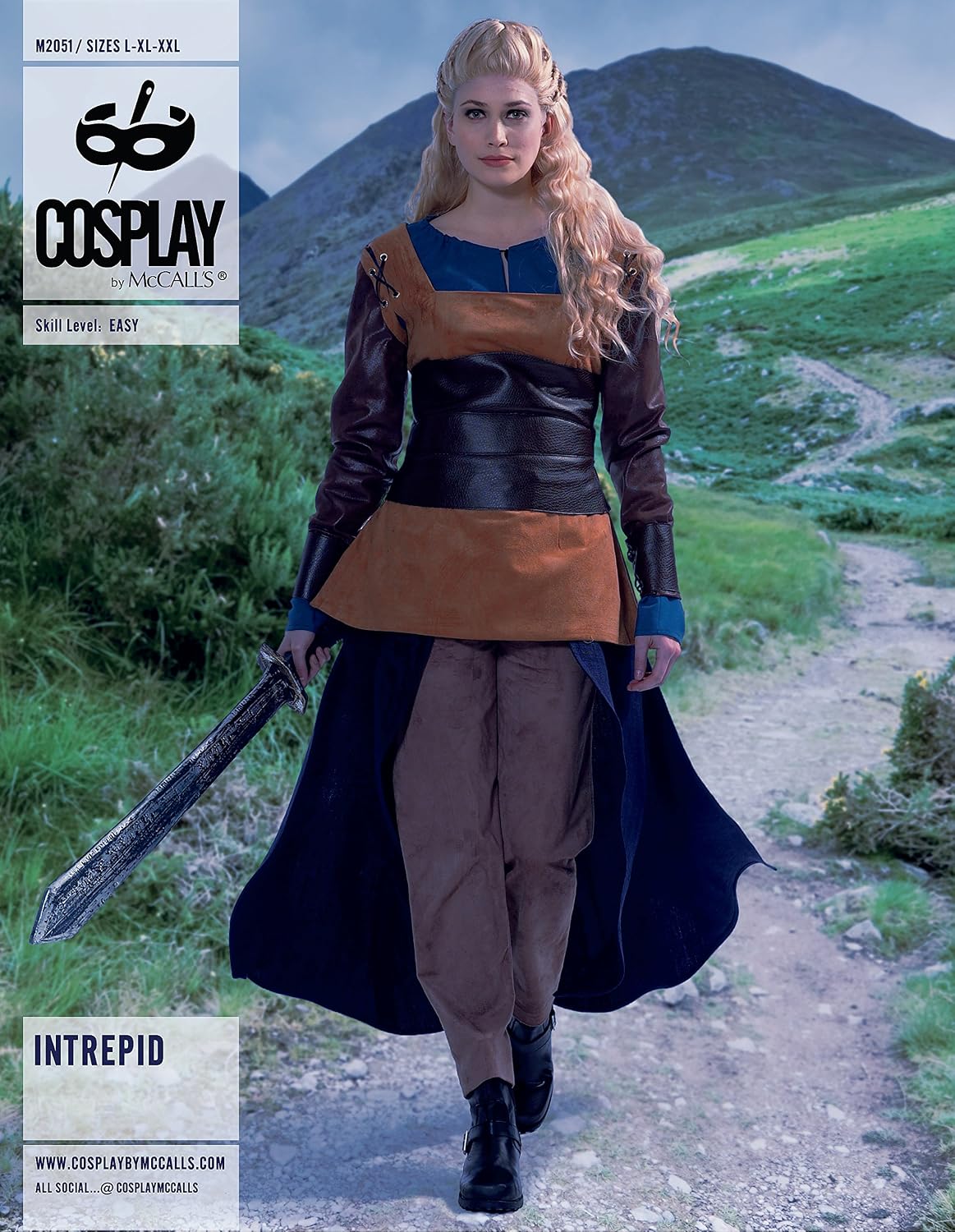 Amazon.com: Cosplay by McCall's Intrepid Sewing Pattern, Y (4-6-8-10-12 ...