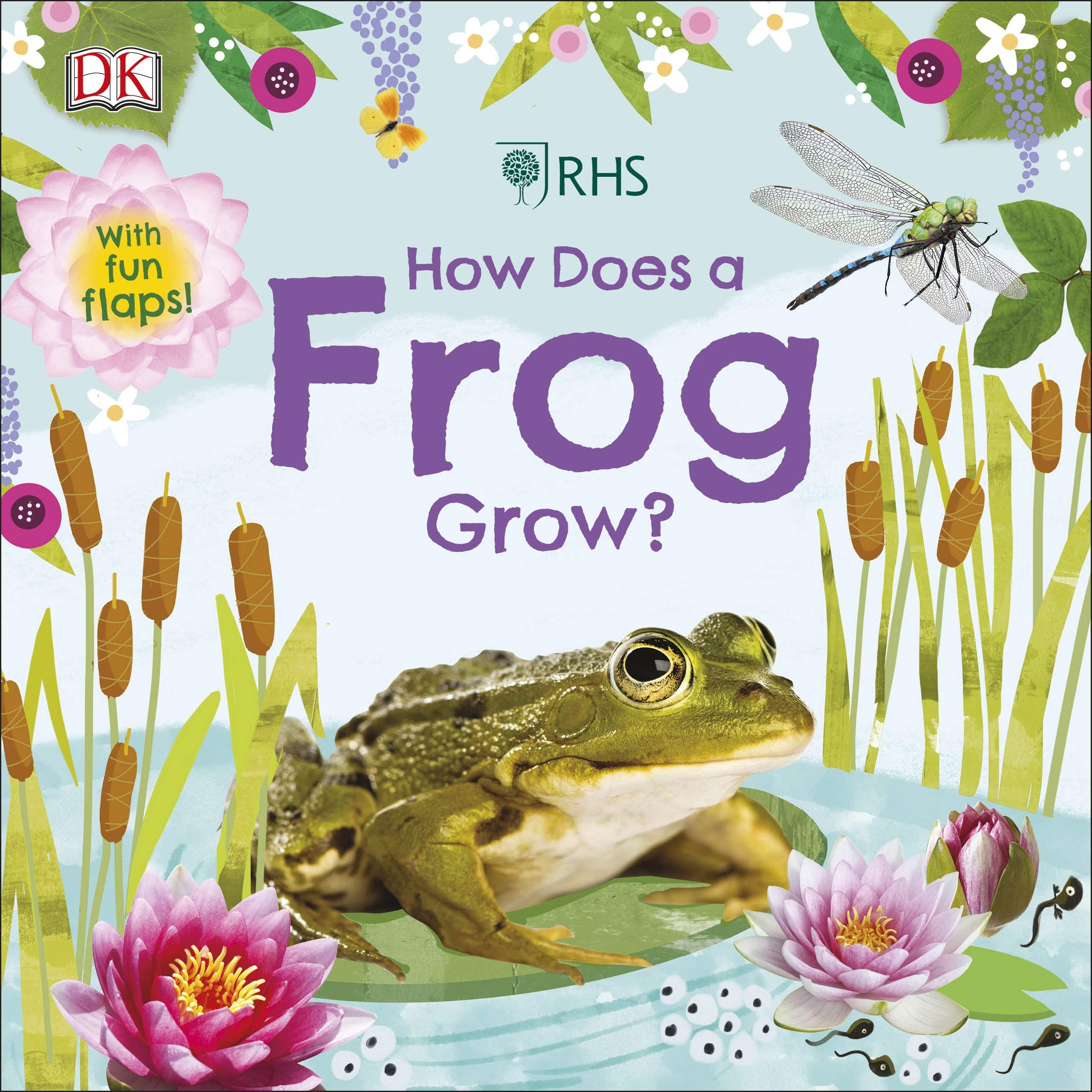 RHS How Does a Frog Grow? (Life Cycle Board Books) : DK: Amazon.co.uk ...