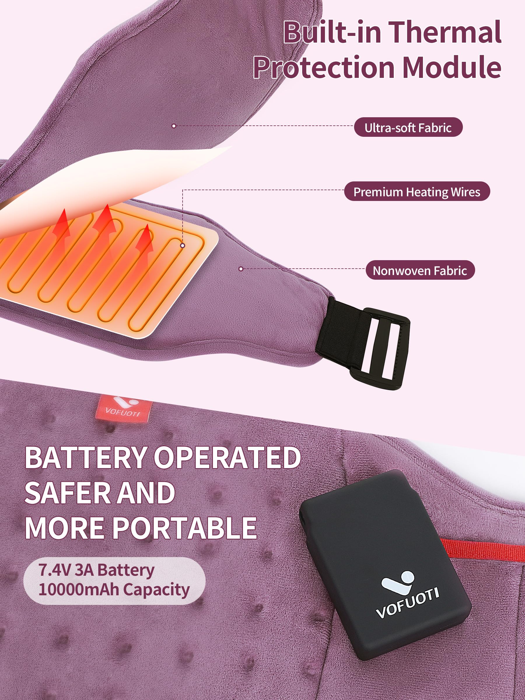 Battery Operated Heating Pad The Cordless Neck And Shoulder Heat Pad