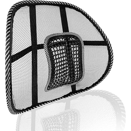 m zimoon Mesh Back Support, Mesh Lumbar Support Cushion Air Flow Chair ...