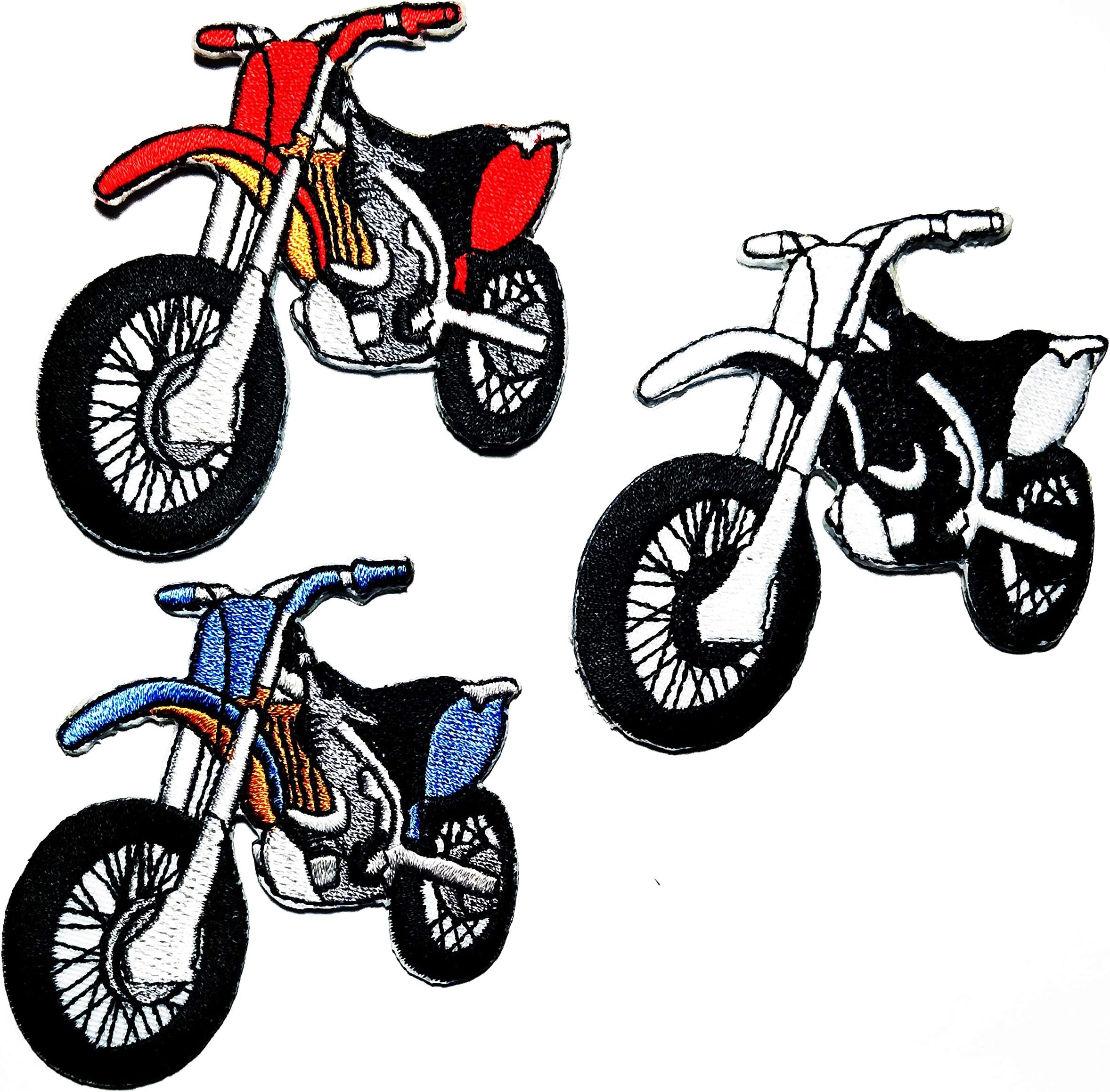 Amazon.com: Motorcycle Motocross Racing Dirt Bike Off-road Applique ...