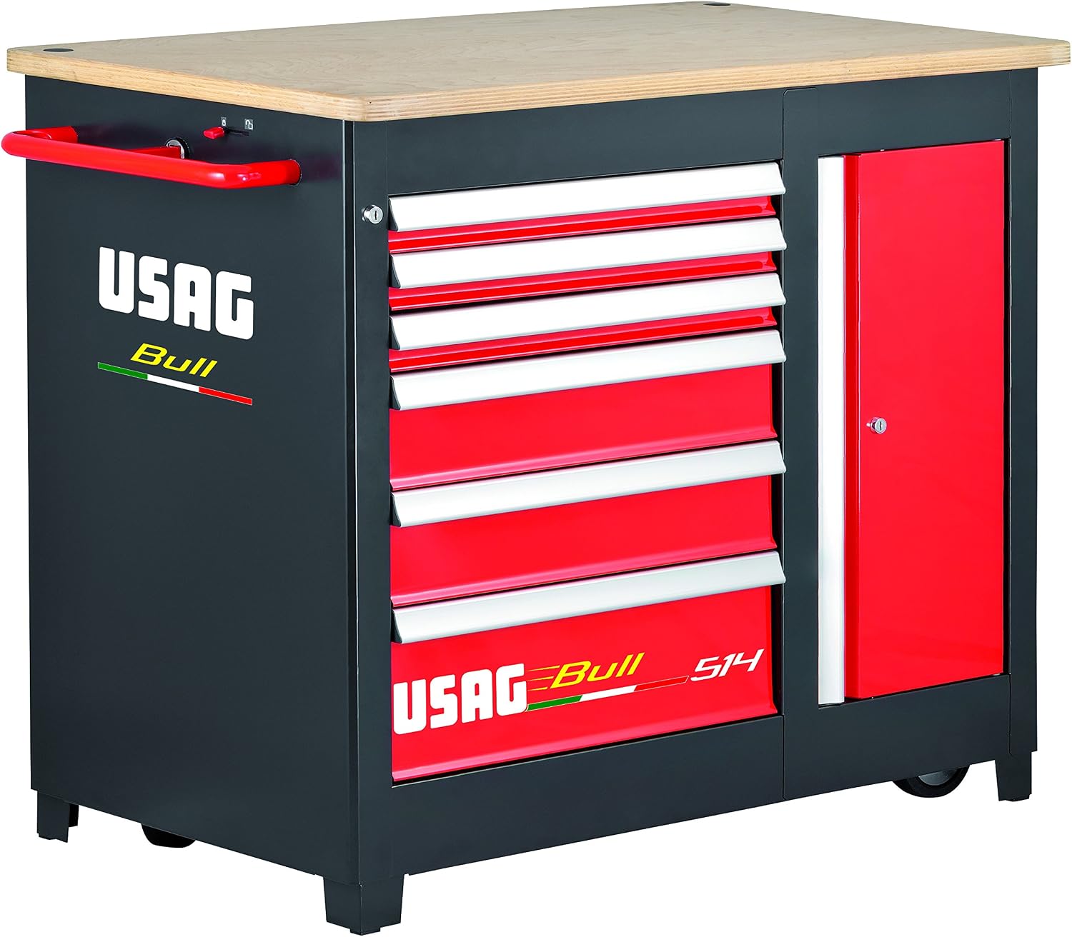 USAG – 514 B6 V Mobile Workbench : Amazon.de: Business, Industry & Science
