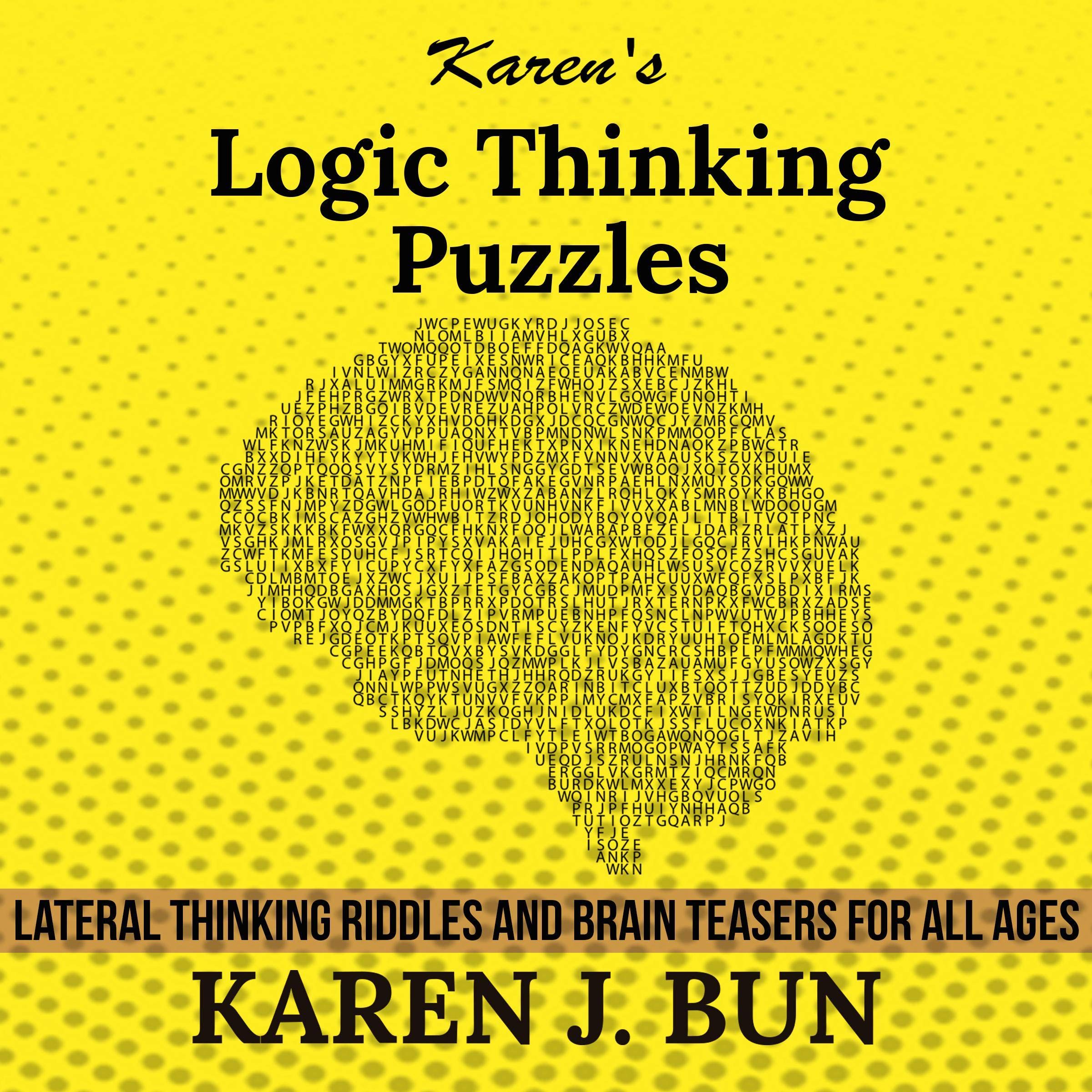 Buy Karen's Logic Thinking Puzzles: Lateral Thinking Riddles and Brain ...