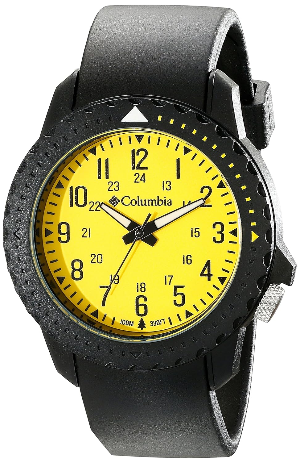 Buy Columbia Men's CA020-020 Urbaneer III Analog Display Quartz Black ...