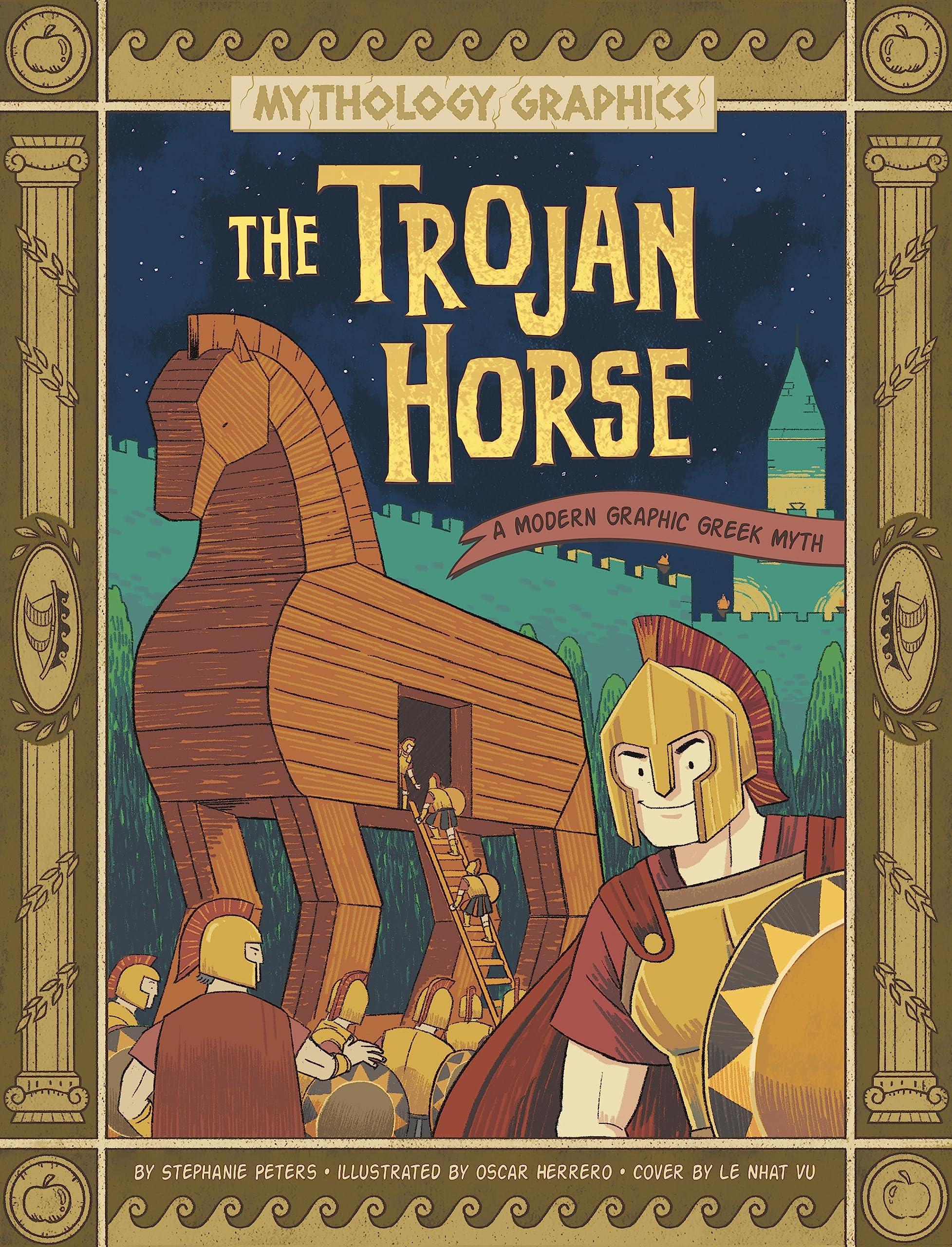 The Trojan Horse: A Modern Graphic Greek Myth (Mythology Graphics ...