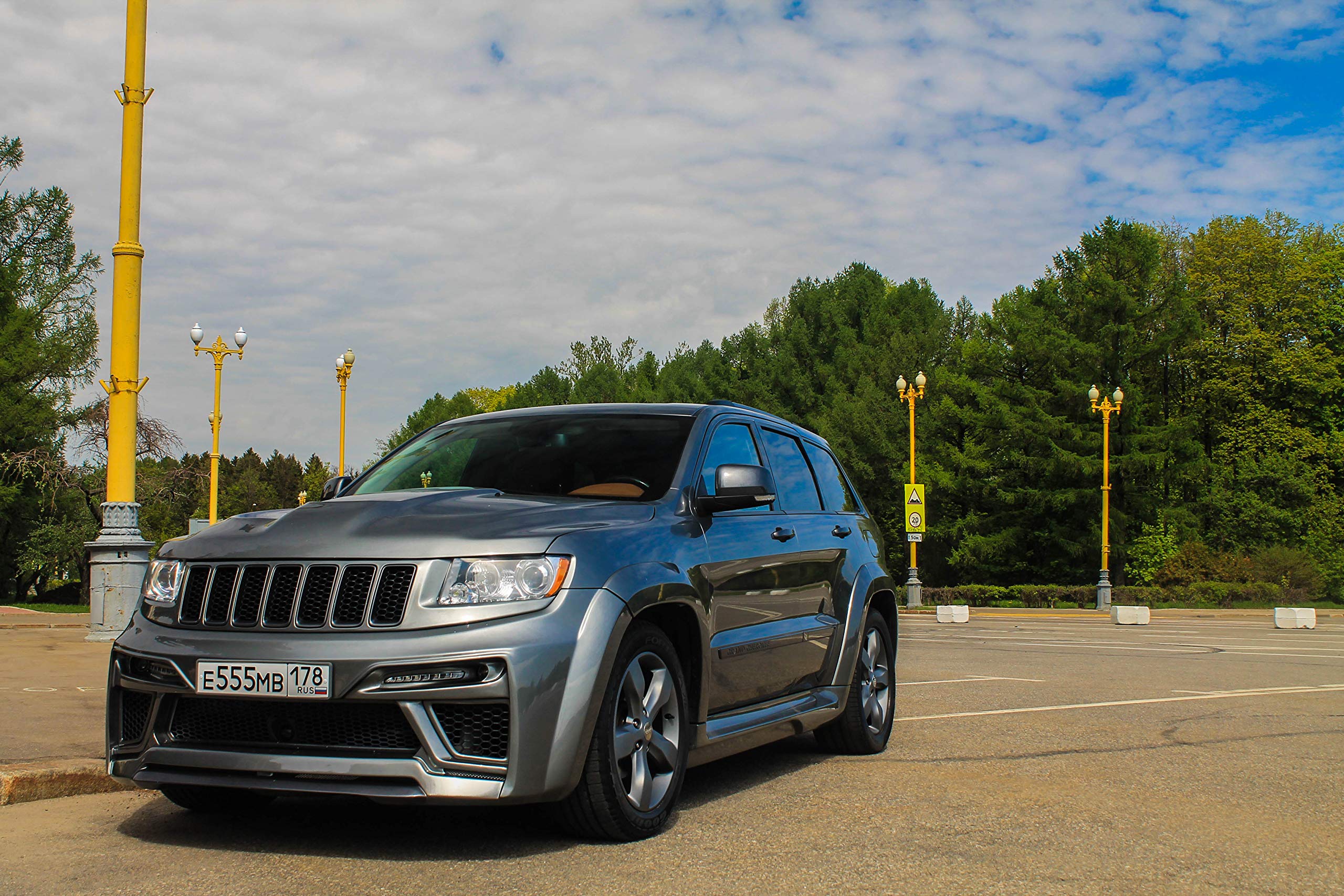 Buy Wide body kit V1 for Jeep Grand Cherokee SRT Trackhawk 2017-2020 ...