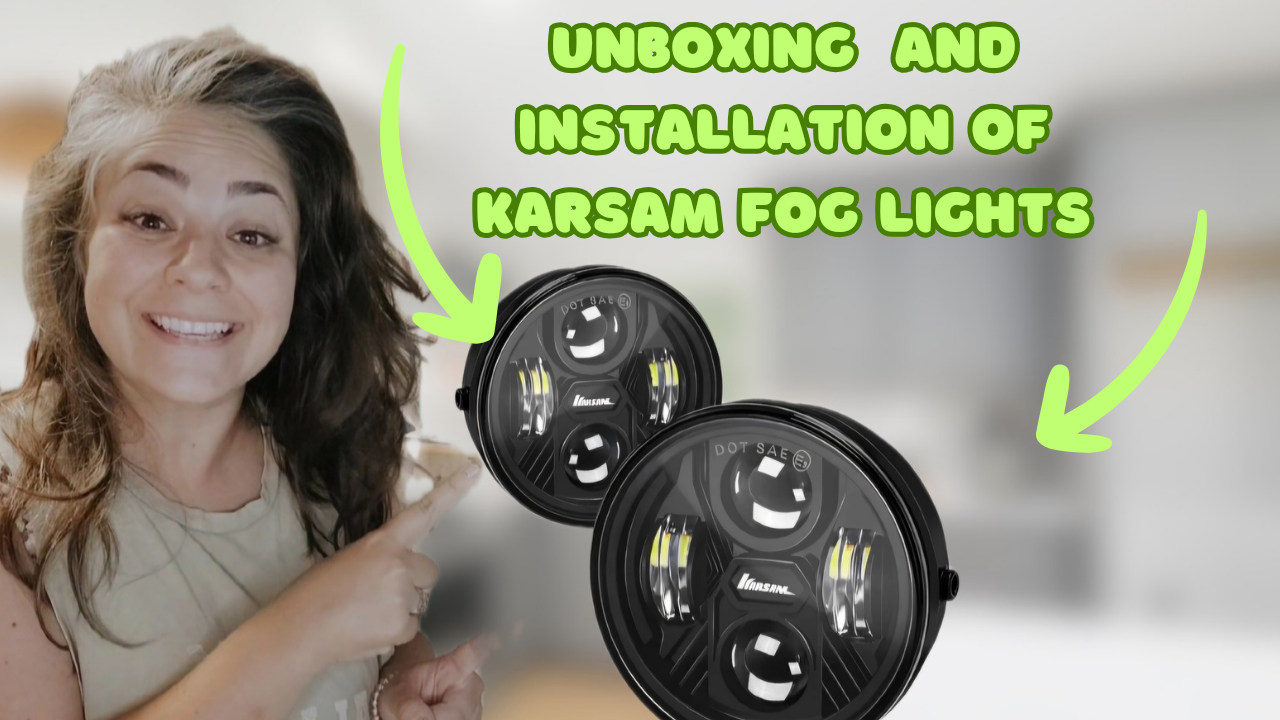 Watch Unboxing and Installation of Karsam Fog Lights on Amazon Live