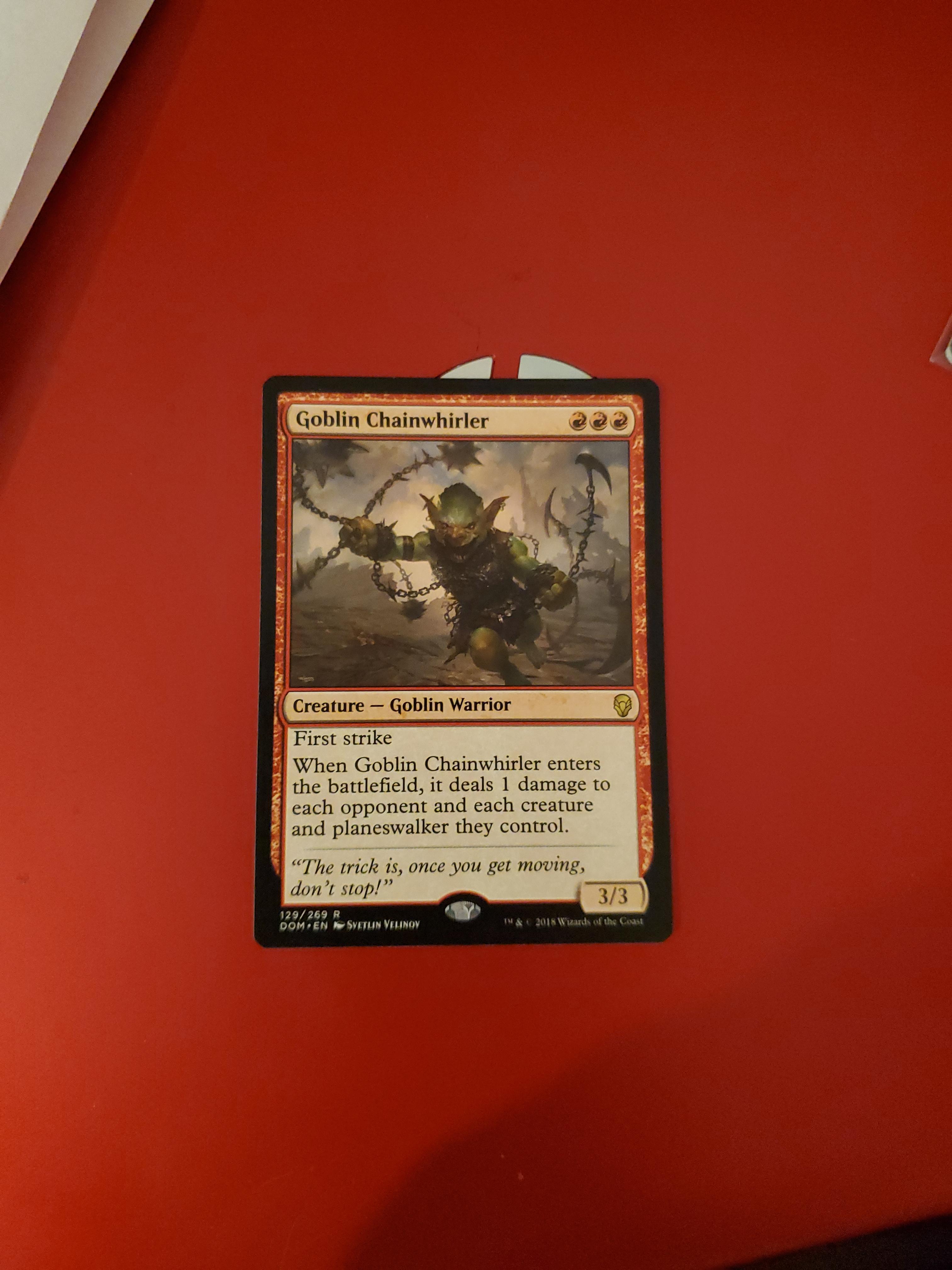 Amazon.com: Goblin Chainwhirler - Dominaria : Toys & Games