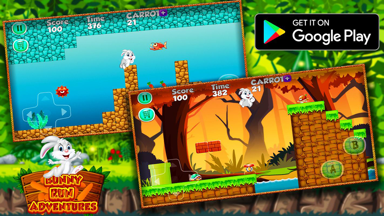 Jungle Bunny Run Adventure - App on Amazon Appstore