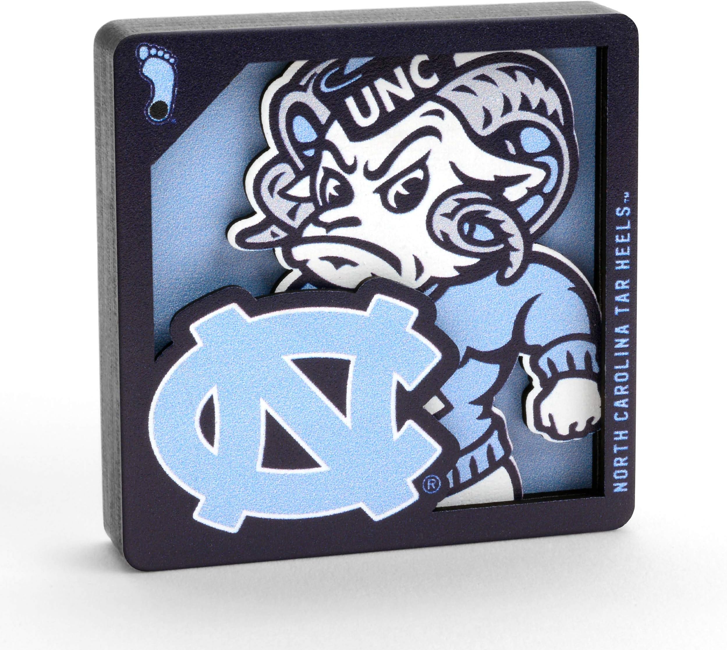 Amazon.com: North Carolina Tarheels Interlock NCAA UNC Logo Magnet (3 ...