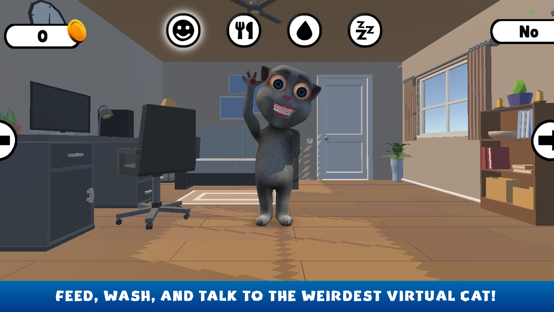 Creepy Cat Talks: Bug Muncher - App on Amazon Appstore