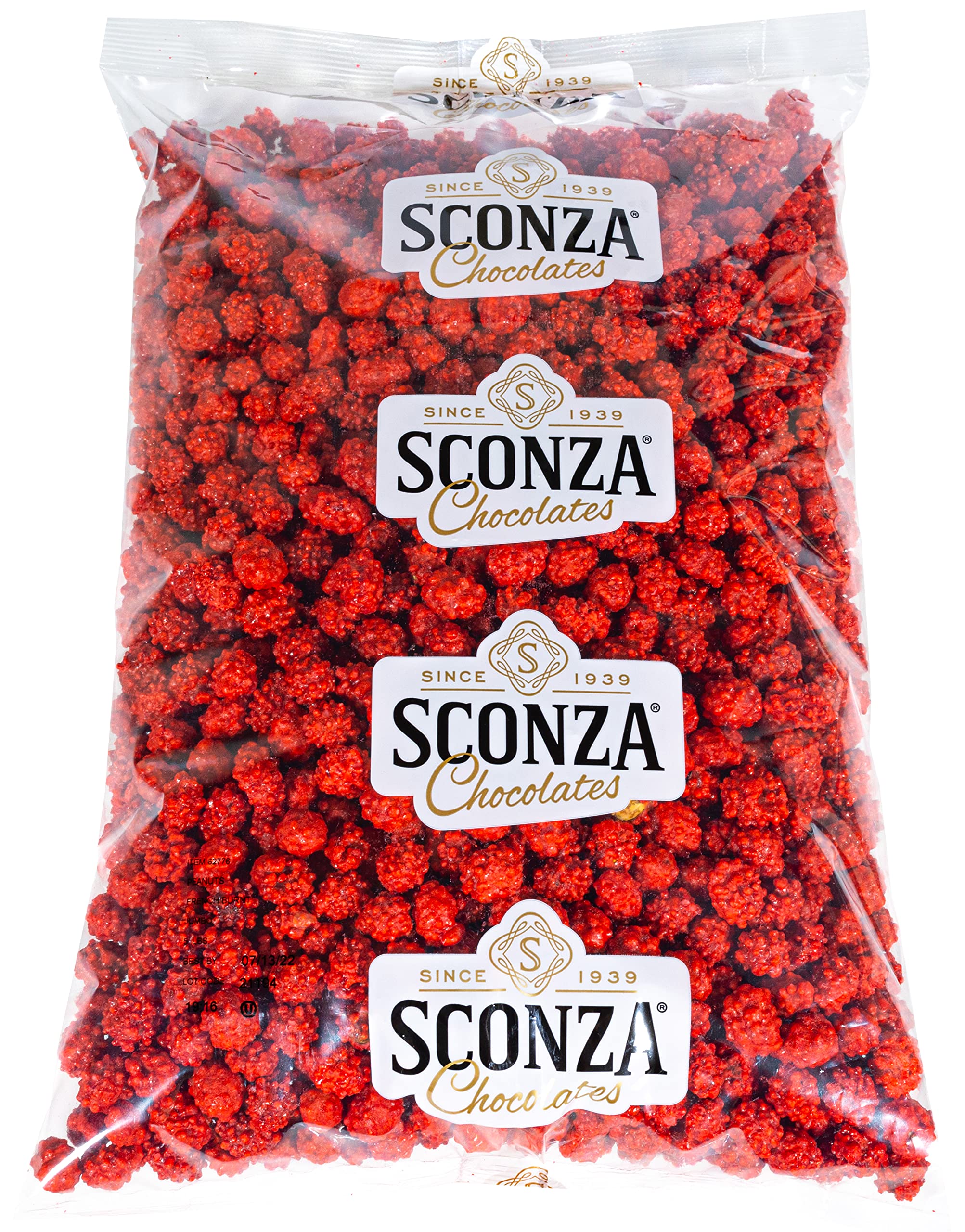 French Burnt Peanuts | 5LB Bag |- By Sconza Chocolates - Sweet and ...