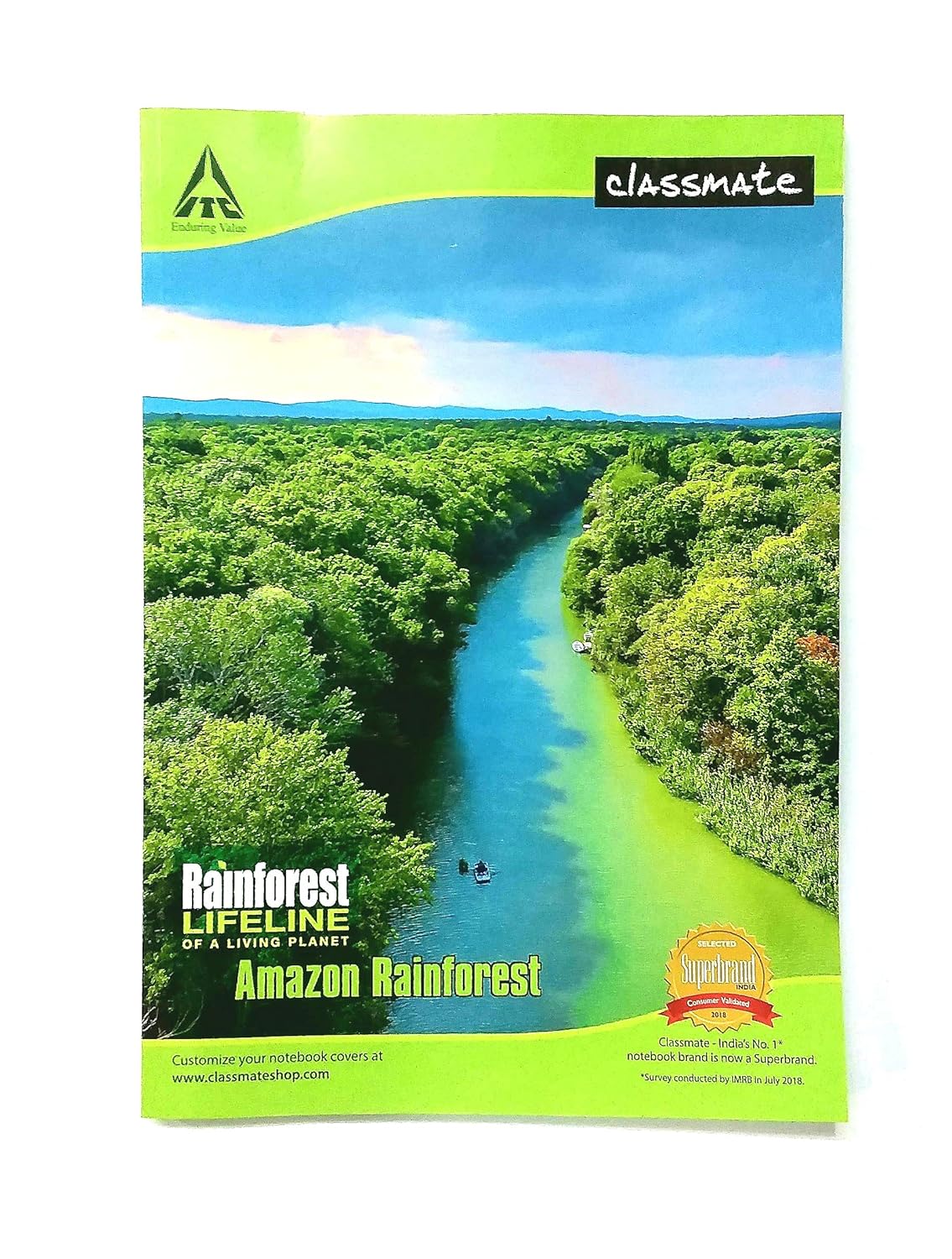 Classmate Register Soft Cover unruled (Both Left and Right Pages Blank ...