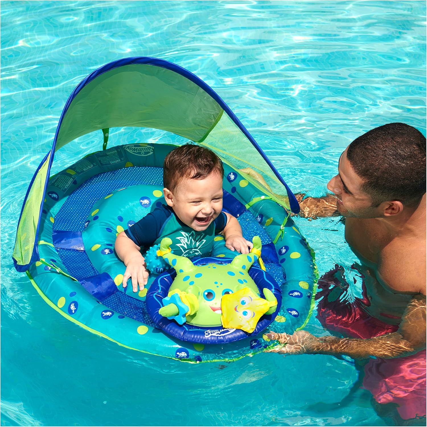 Swimways Ultra Baby Spring Float Premium Inflatable Baby Pool Float ...