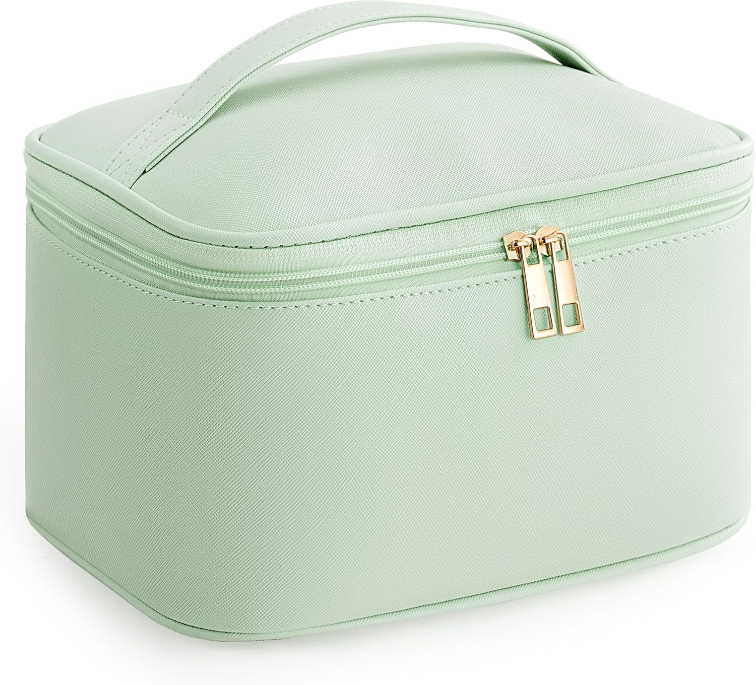 HBlife Travel Makeup Bag Portable Cute Leather Cosmetic Bag Large Make ...