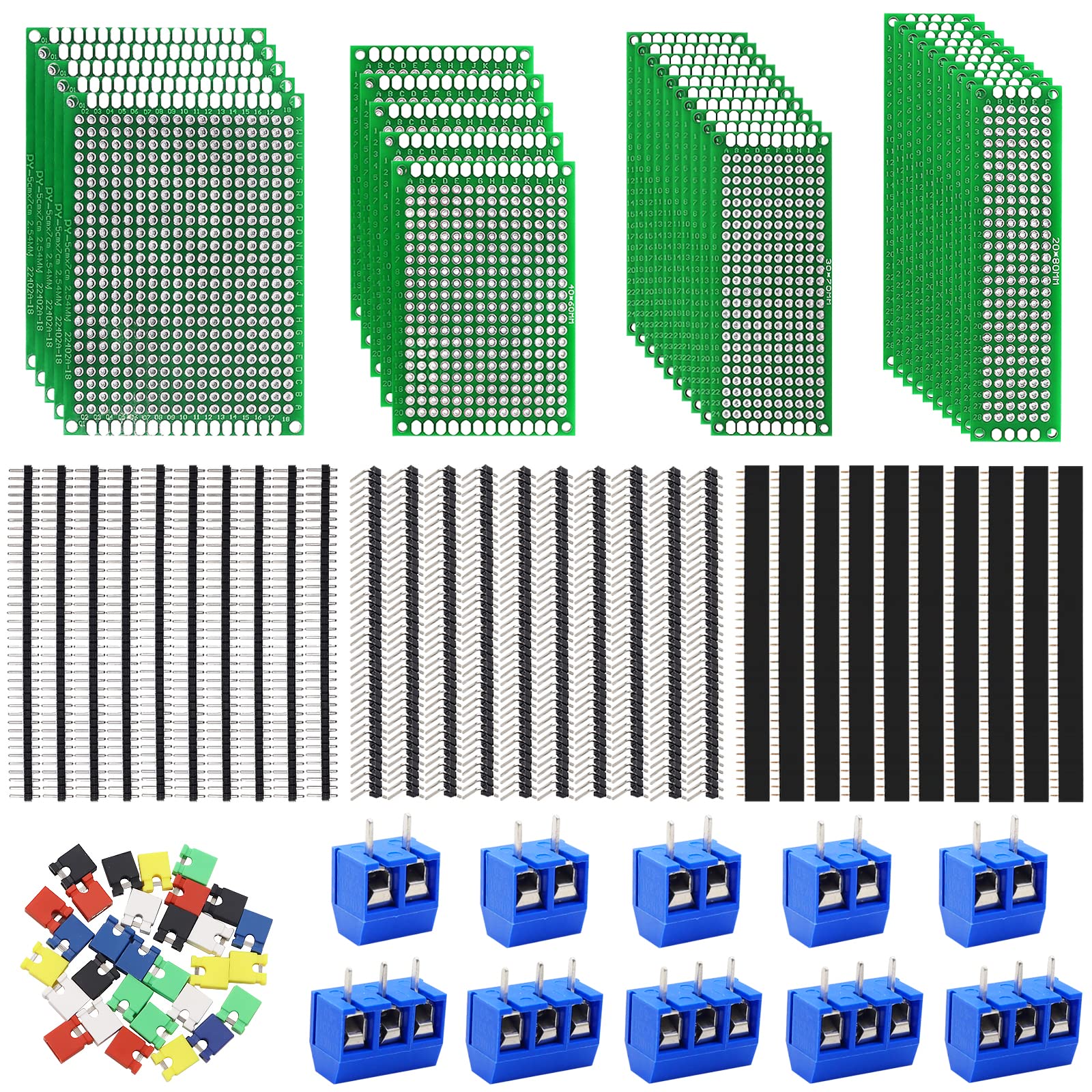 Snapklik.com : Tnisesm Double Sided PCB Board Kits