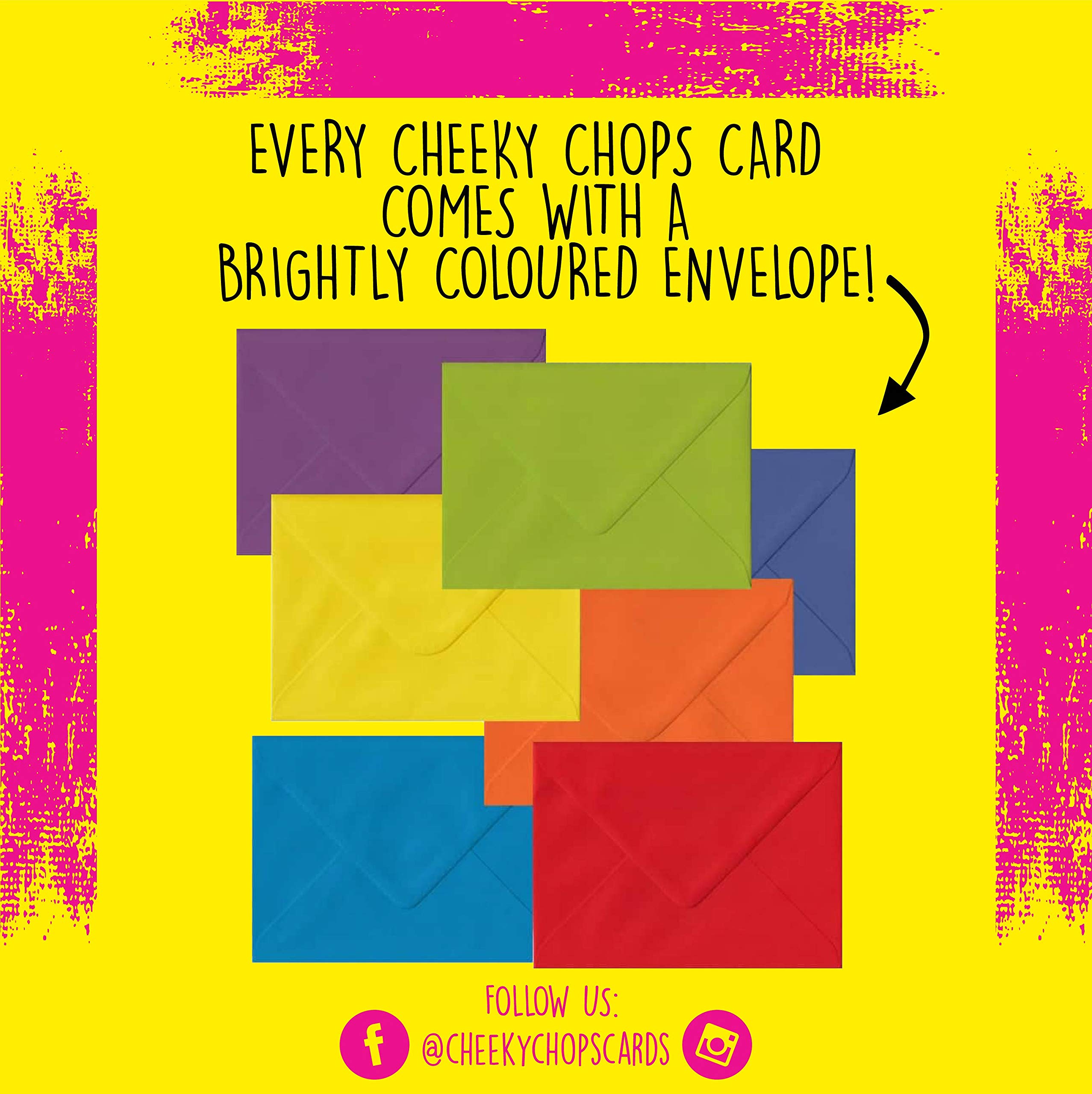 Buy Cheeky Chops Cards Funny Rude Birthday Card for Men Him Husband ...