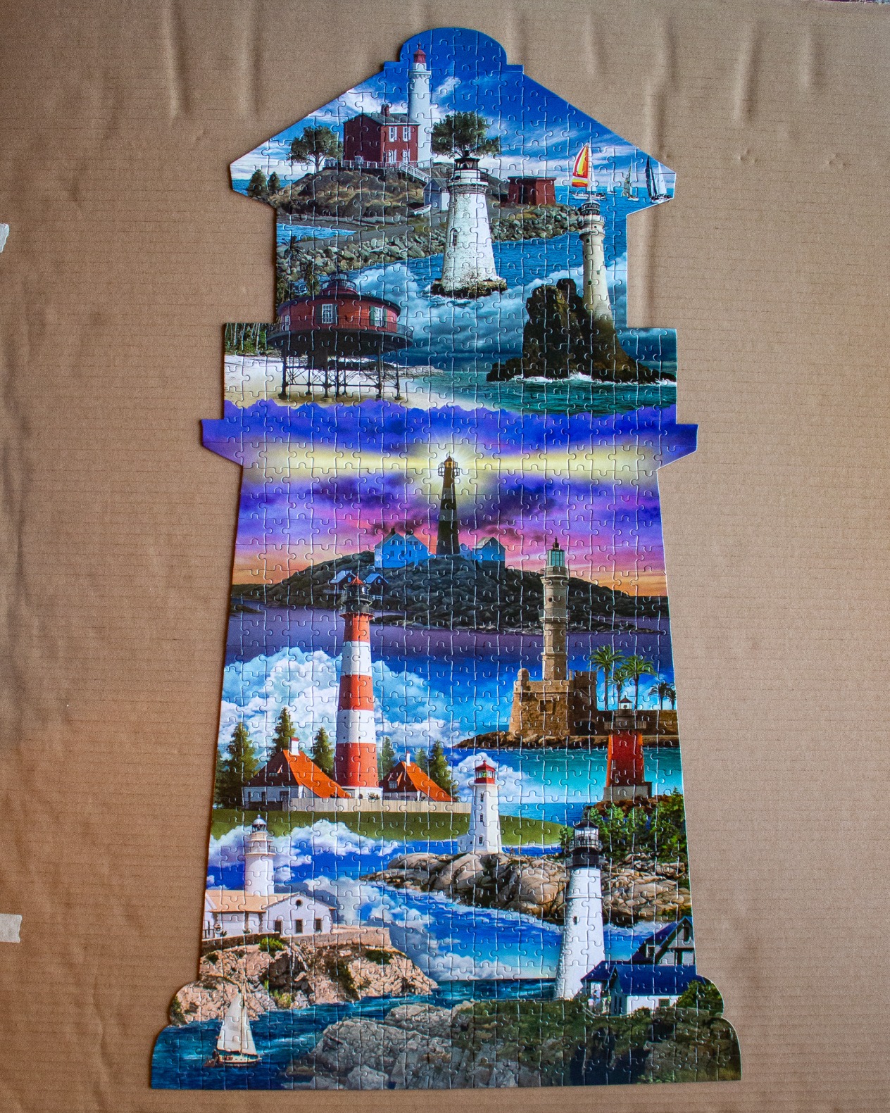 Amazon.com: Lighthouse Shaped Puzzle : Toys & Games