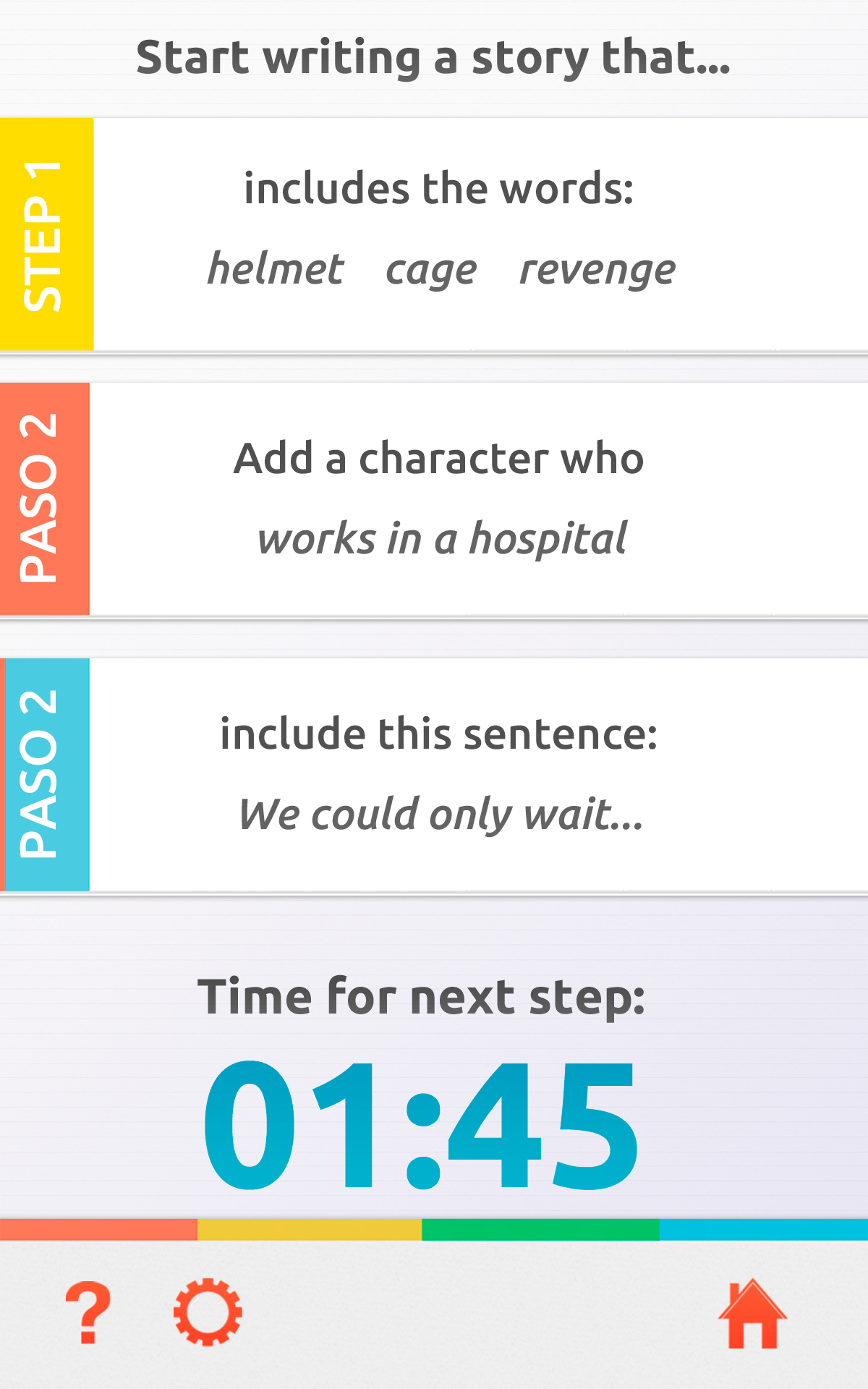 Writing Challenge - Creative Prompts - App on Amazon Appstore