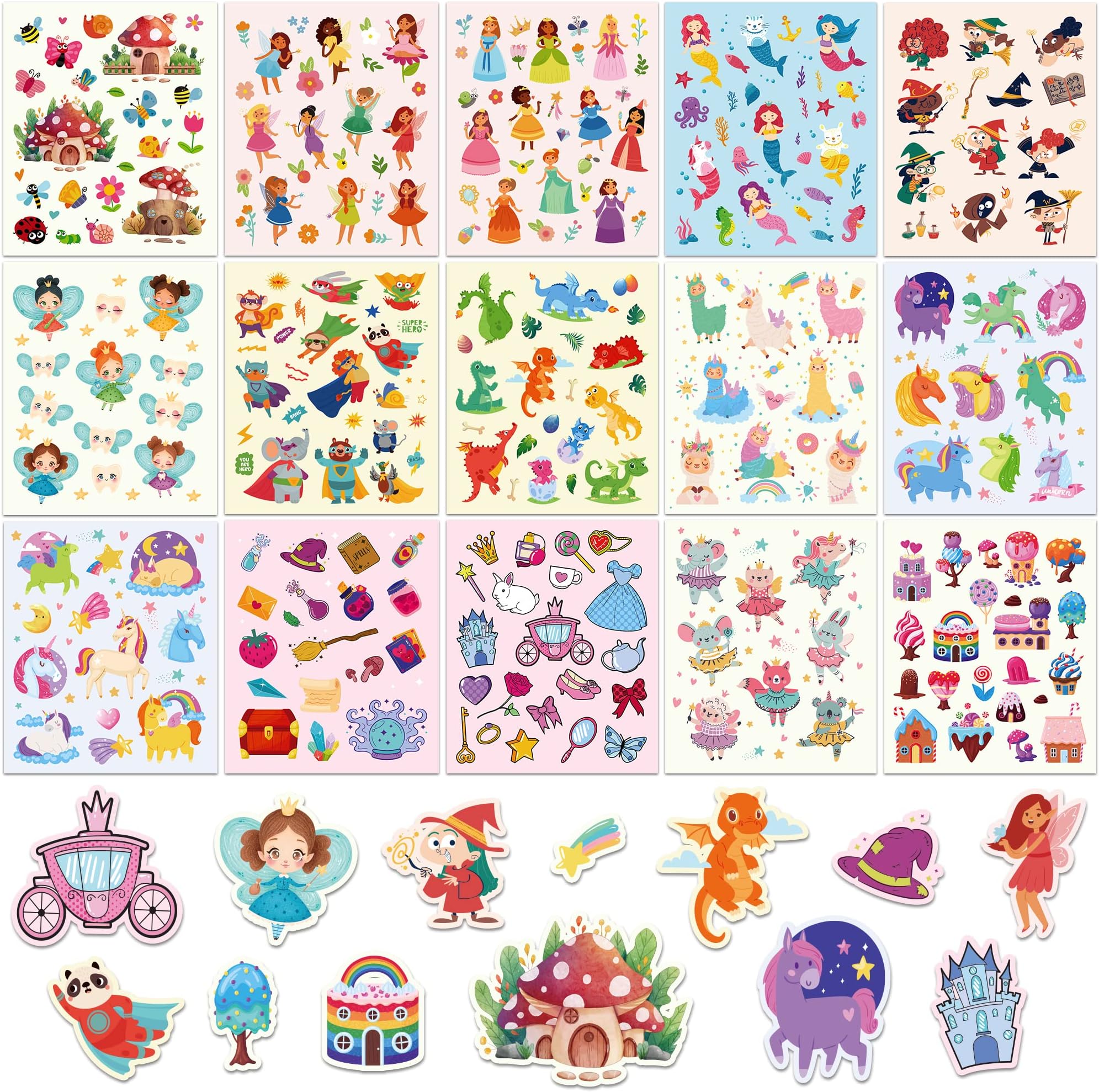 Amazon.com: Playhouse Shiny Foil Enamel Effect Sticker Sheet for Crafts ...