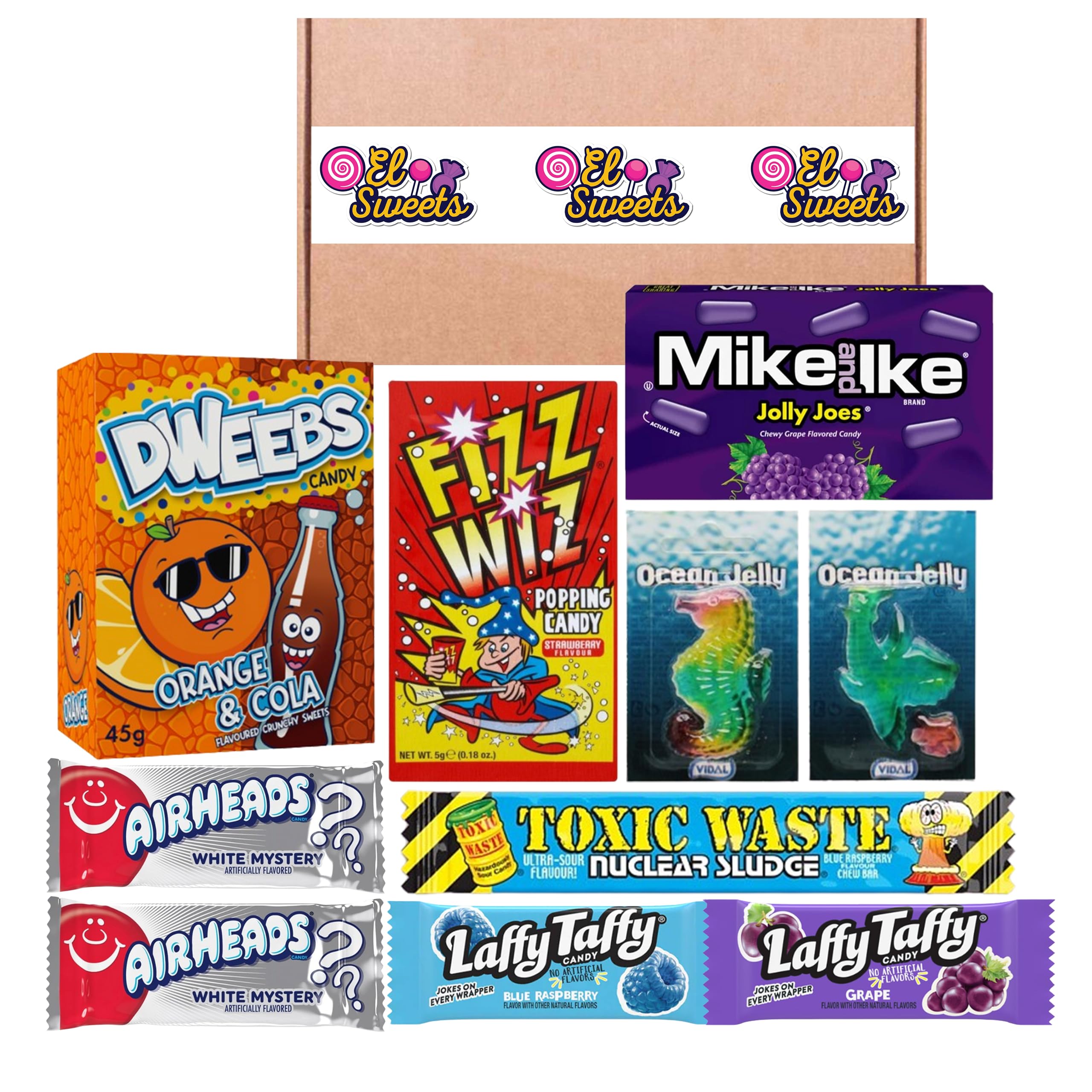 American Mixed Candy Sweets Gift Box Mike And Ike Laffy | Desertcart ...