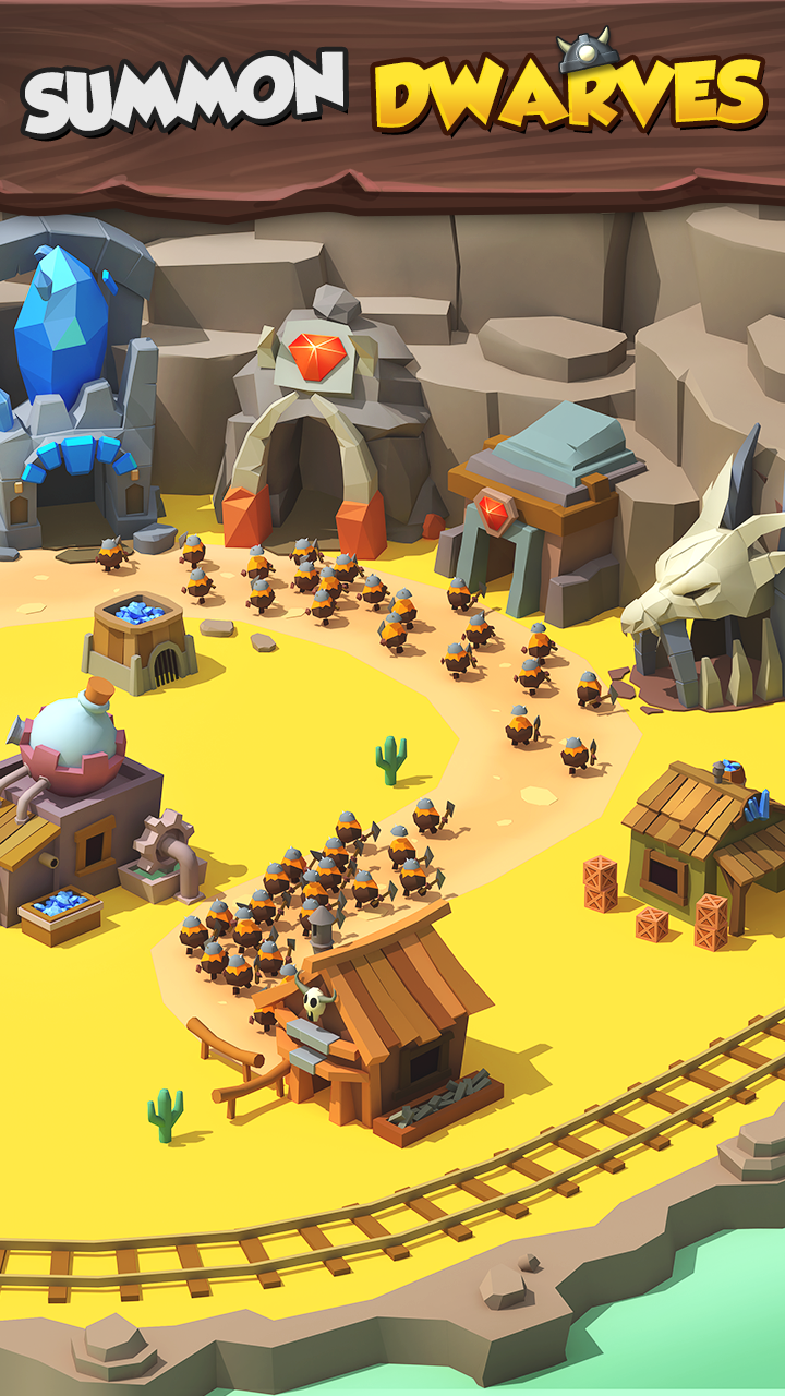 Tiny Miners : Clicker Game-Amazonアプリストアのアプリ