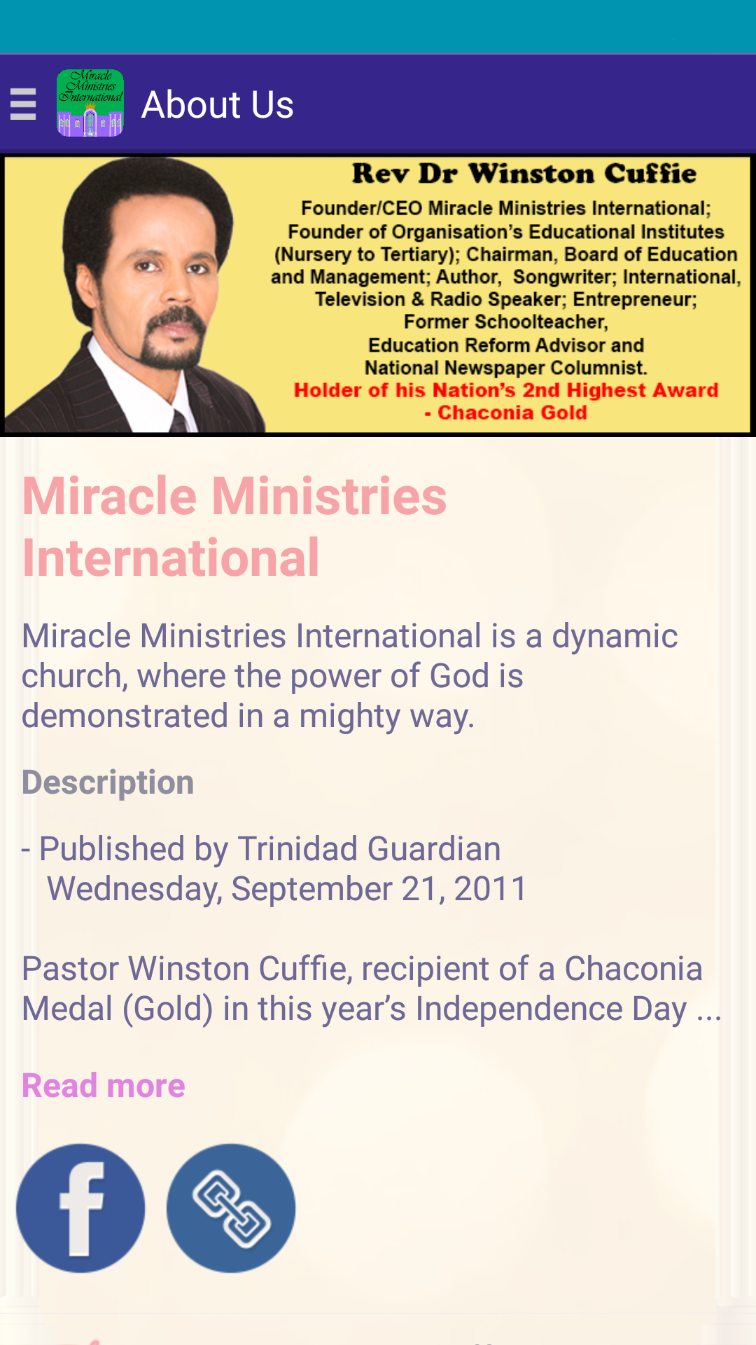 Miracle Ministries International-Amazonアプリストアのアプリ
