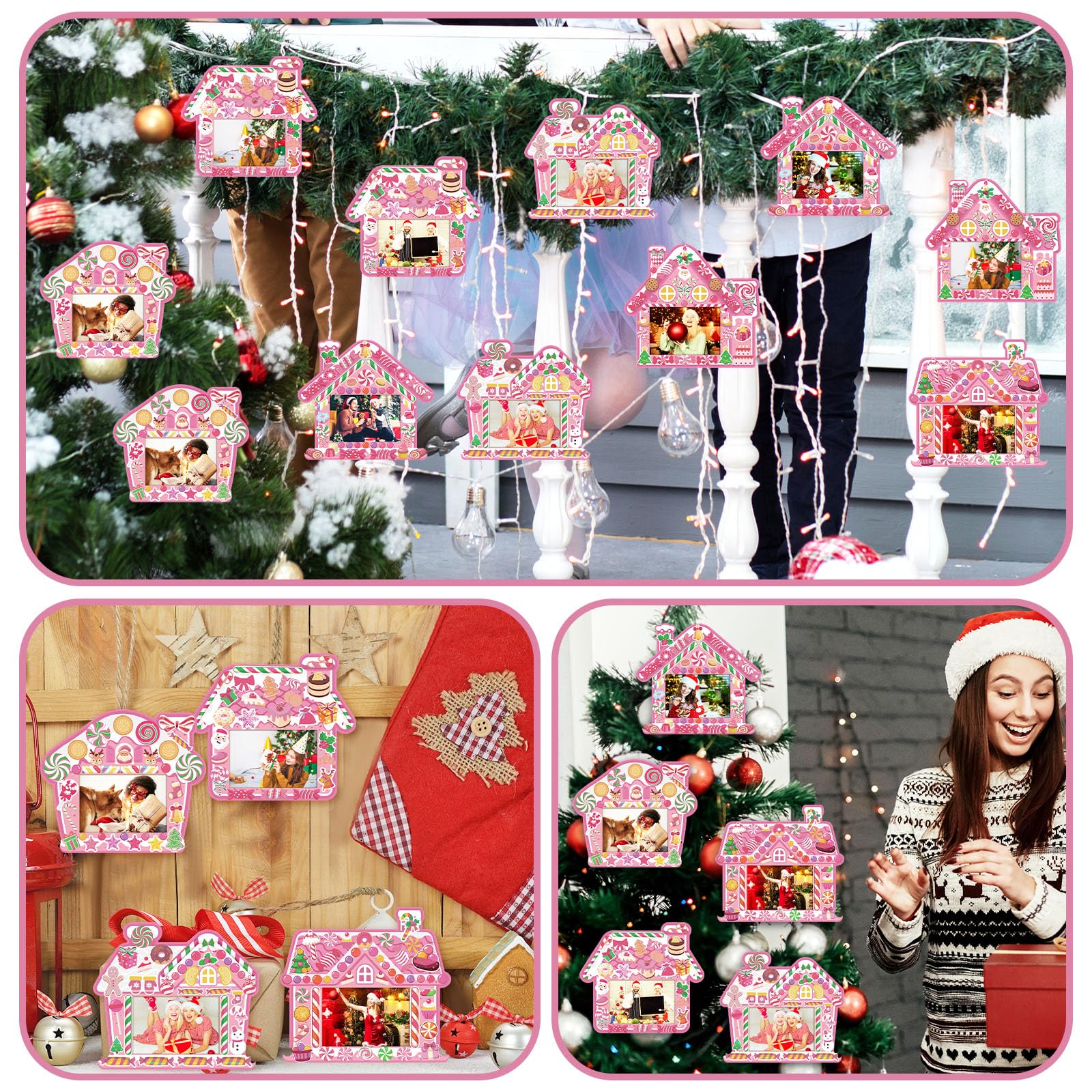 Gingerbread House Kit Edible 16 Set Christmas Craft Kit Christmas ...