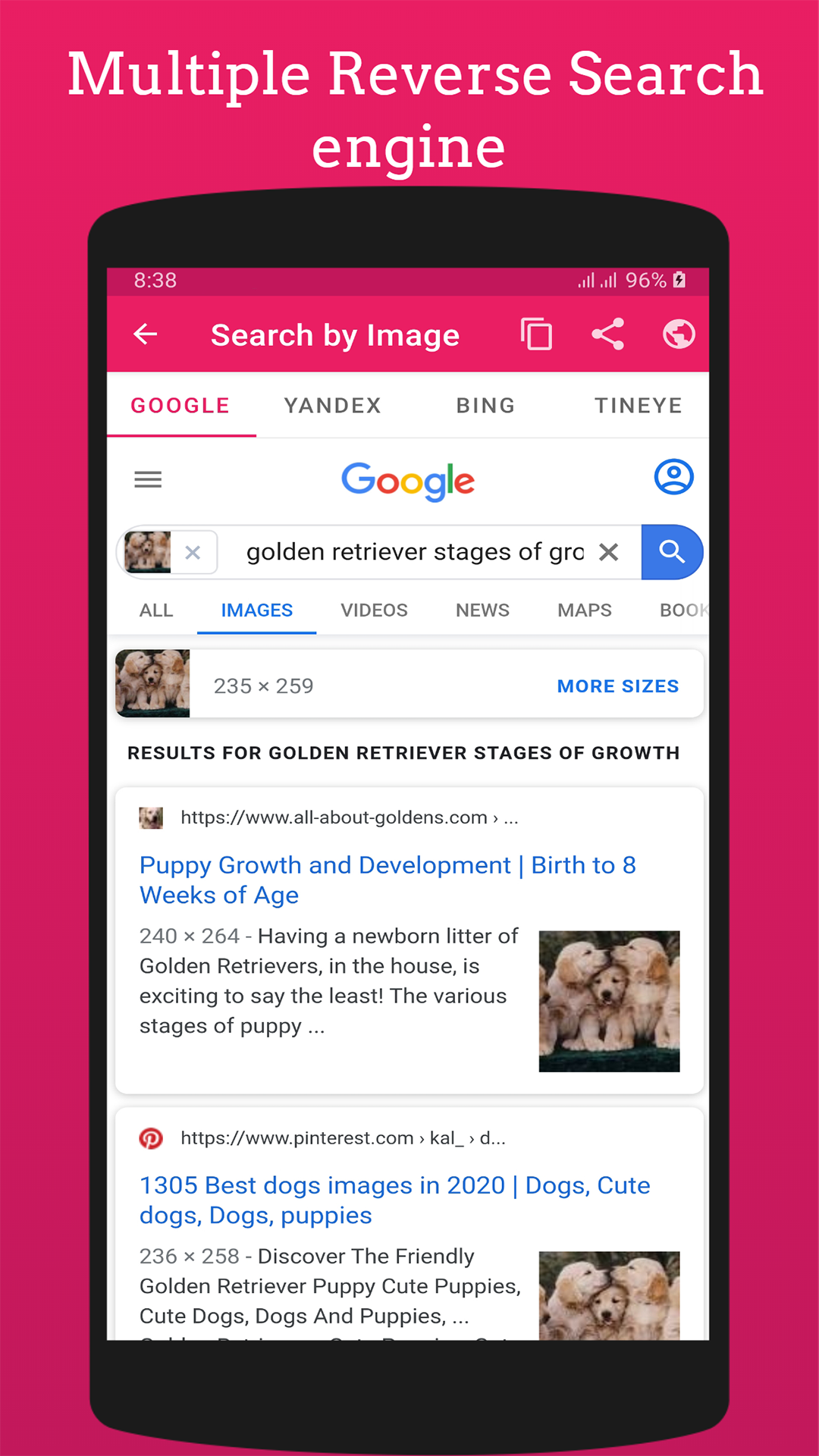 Search By Image - Reverse Image Search Engine-Aplicación en Amazon Appstore