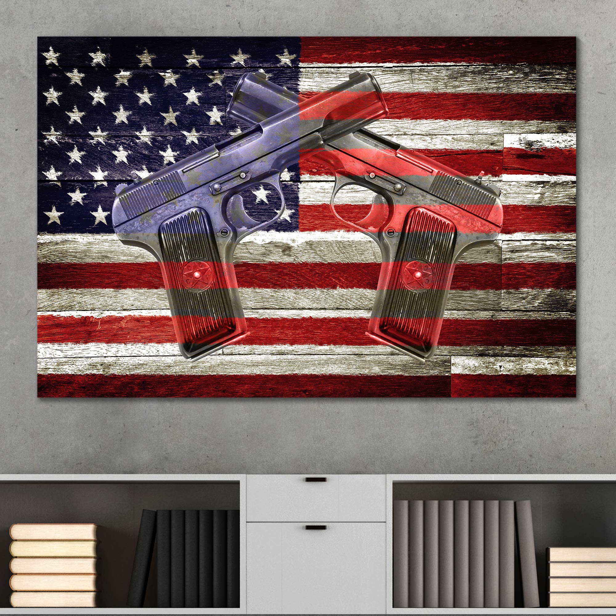 Painted American Flag Guns New Ruger Products Flag Series
