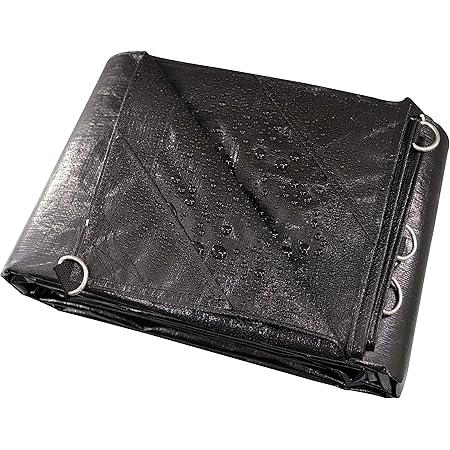 Amazon.com: TARPAL Tarp 14x16 Heavy Duty Tarps 14mil D-Shaped Metal ...