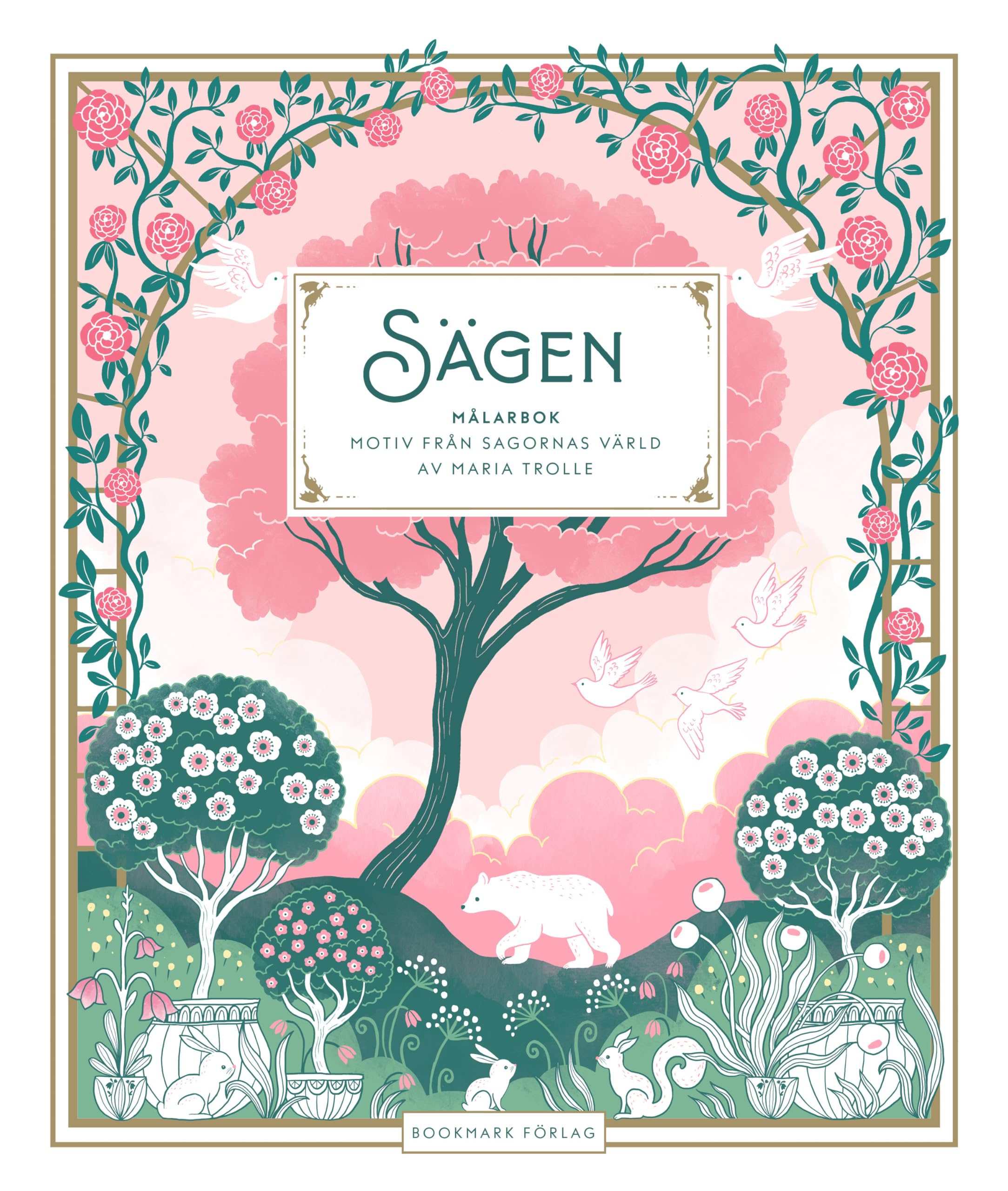 Amazon.com: Sägen: målarbok - motiv från sagornas värld: 9789189889361 ...