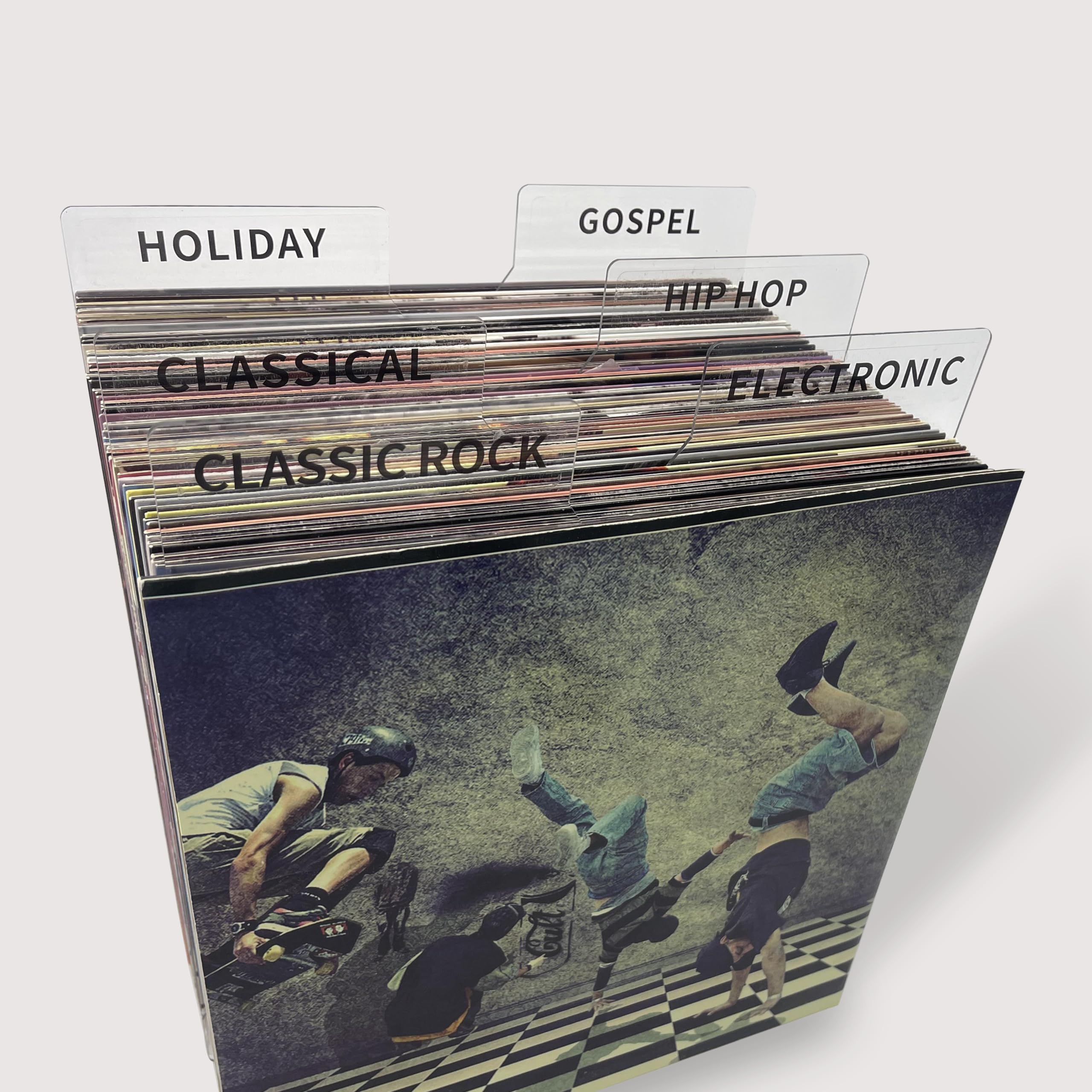Record Dividers - DIY Acrylic Vinyl Record dividers - Record Dividers A ...