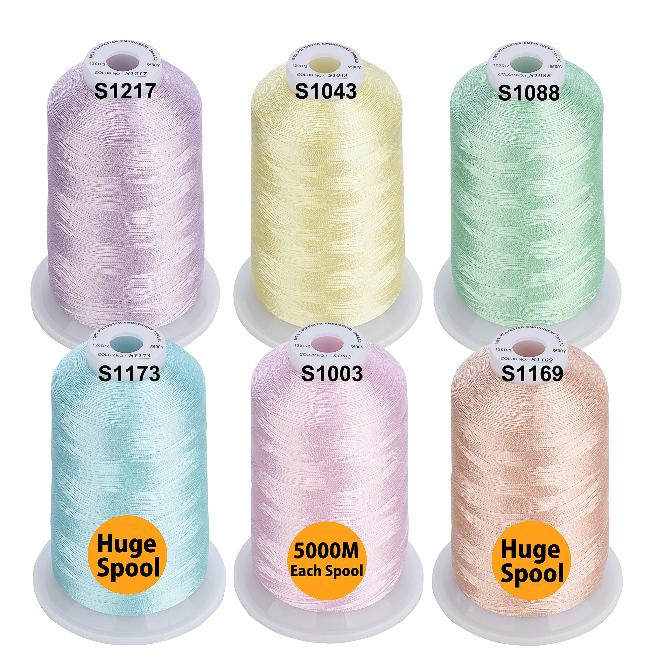 Amazon.com: Simthread - 33 Selections - Various Assorted Color Packs of ...