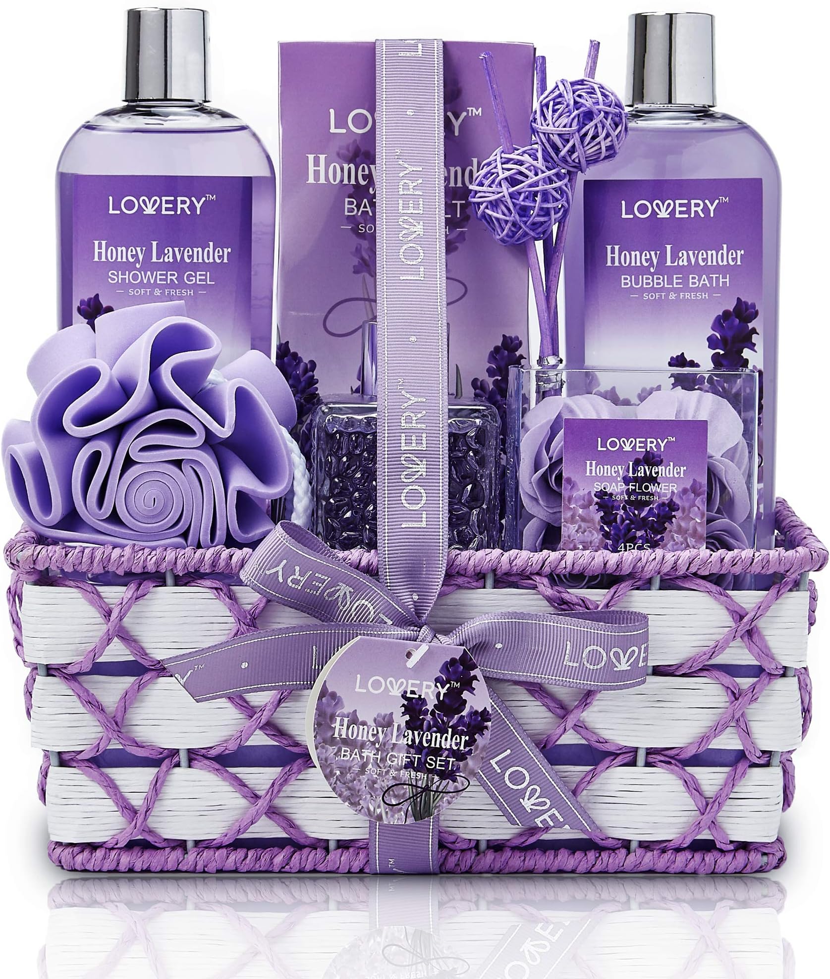 Amazon.com : Gift Set for Women Body & Earth Gifts for Women Lavender ...
