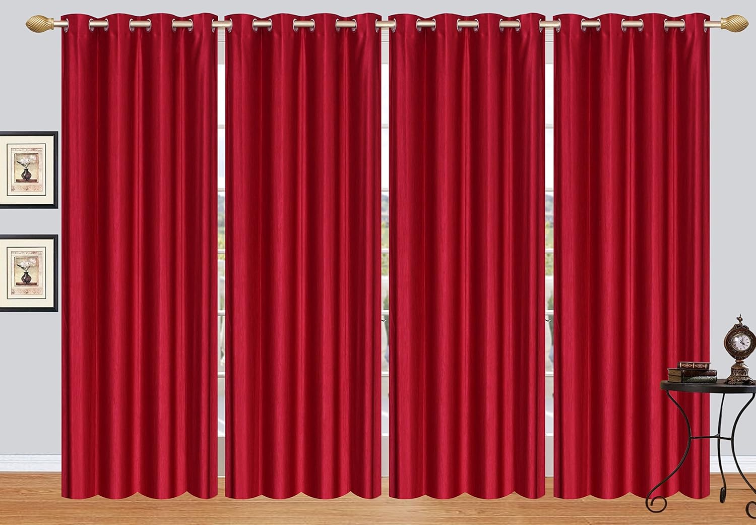Curtain Screen Parda for Window (4x5) - Set of 4 by Fresh From Loom ...