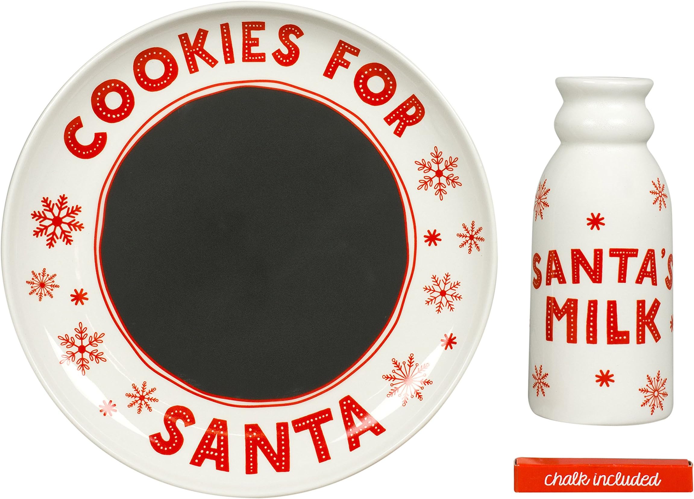 Amazon.com | 24 Disposable Christmas Santa Milk & Cookies Cups and ...
