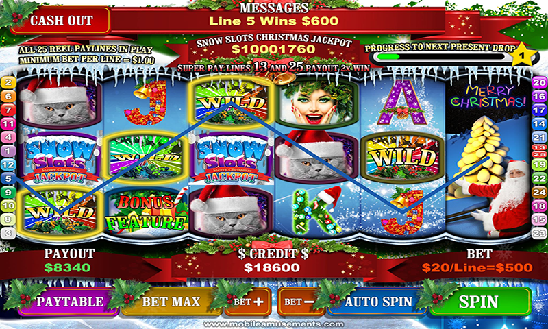 Snow Slots Merry Christmas TV - App on Amazon Appstore