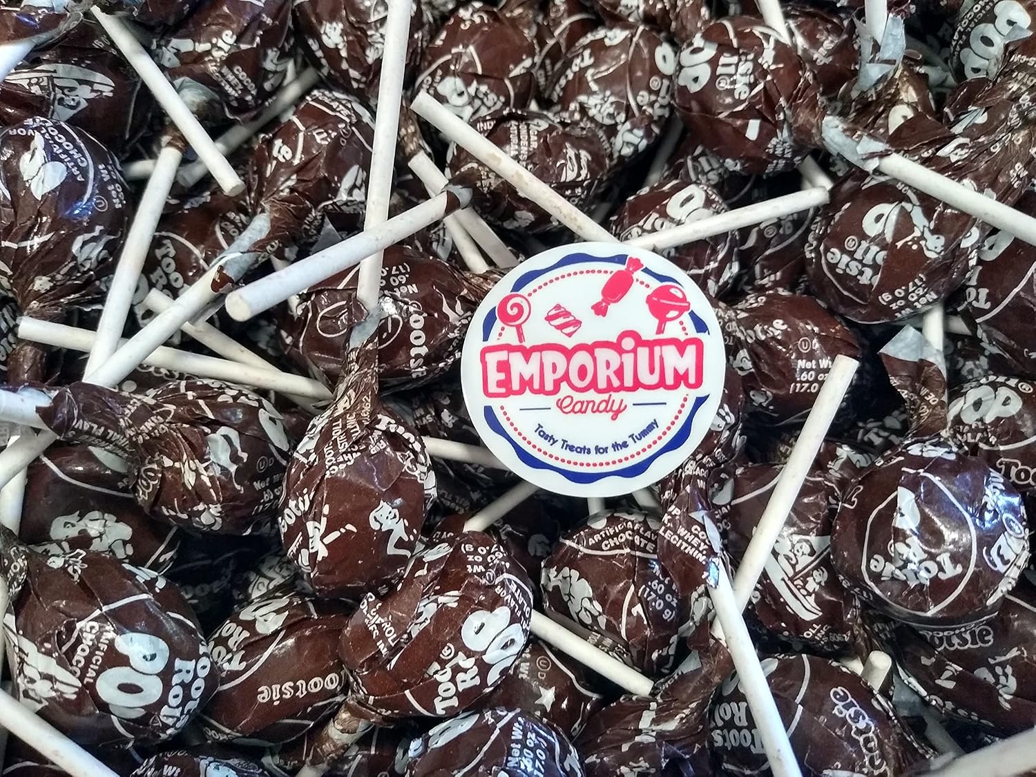 Amazon.com : Chocolate Lollipops - 25 Delicious Lollipops with a ...