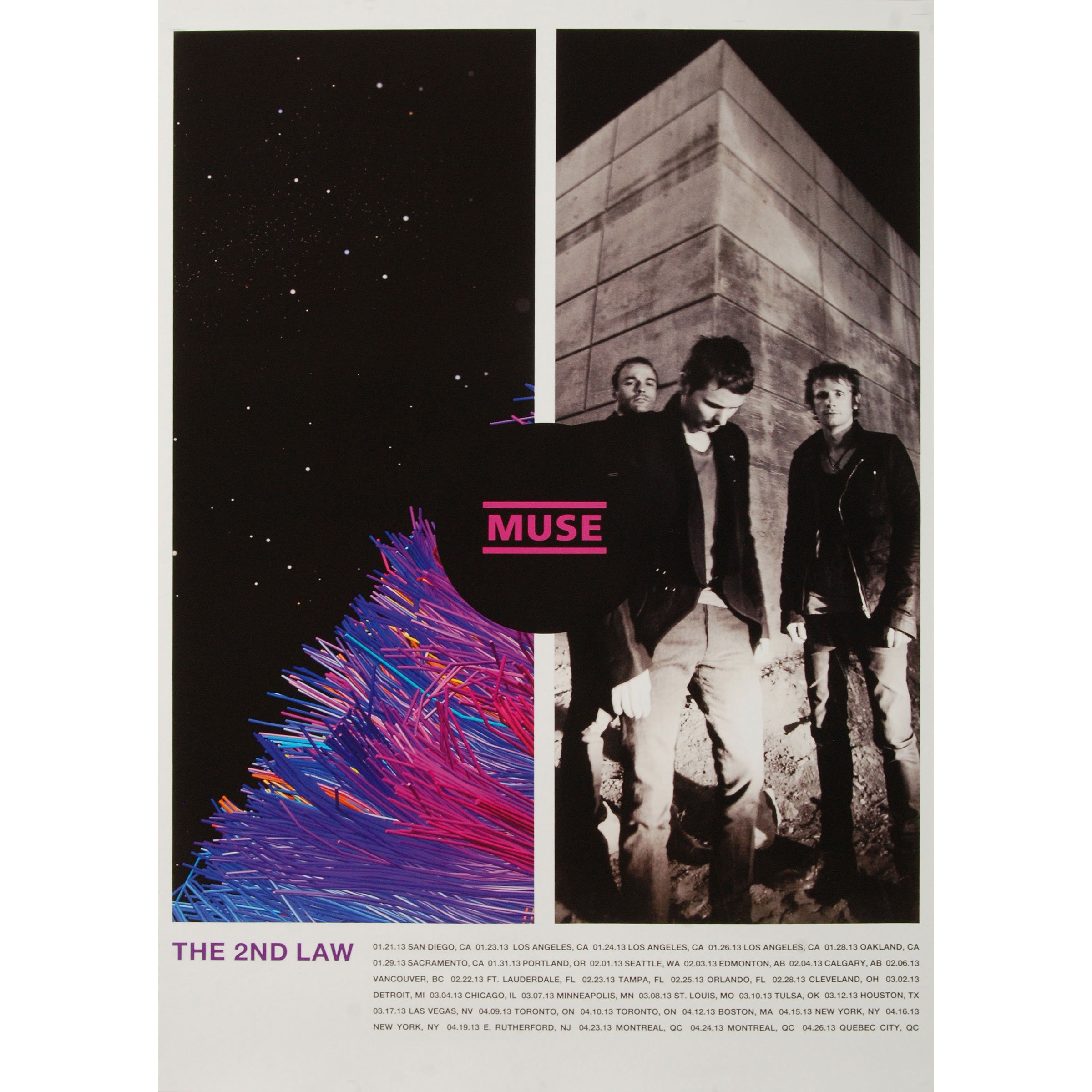 Muse Concert Promo Poster | Desertcart Seychelles