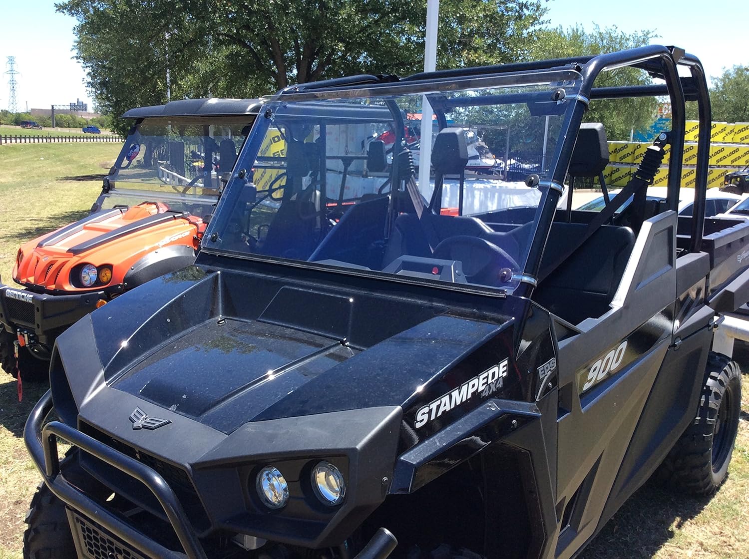 Amazon.com: 2017-2019 TEXTRON STAMPEDE EPS 900,4,4X,X 1/4 POLYCARBONATE ...