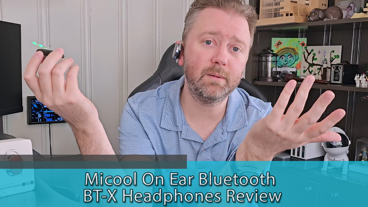 Watch Micool On Ear Bluetooth BT-X Headphones - Review on Amazon Live