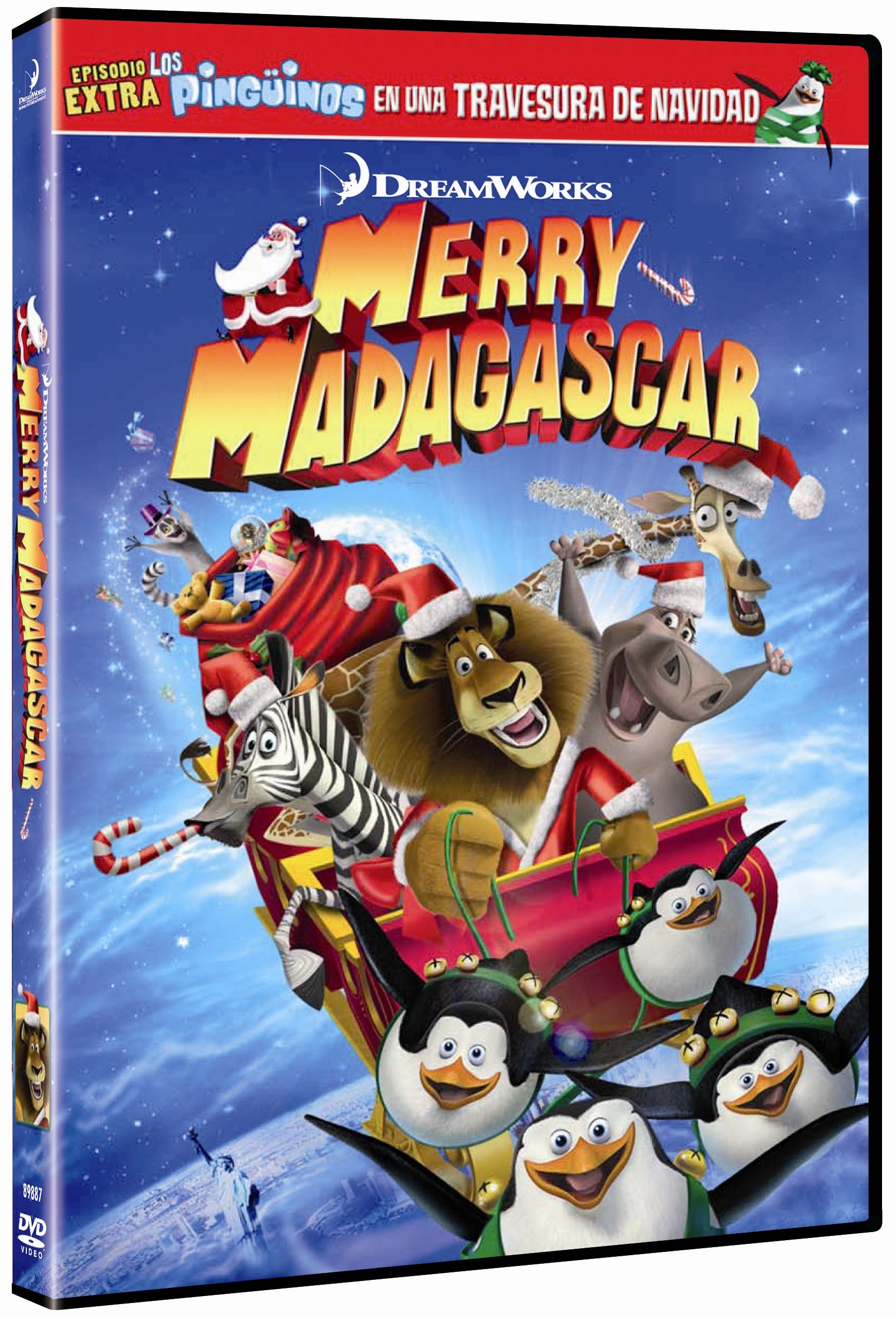 Feliz Madagascar Dvd Amazon.com: Merry Madagascar : Ben Stiller, Chris