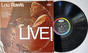 Lou Rawls - Lou Rawls: "Live!" (Full 12-inch Single-Disc LP Album) - Amazon.com Music