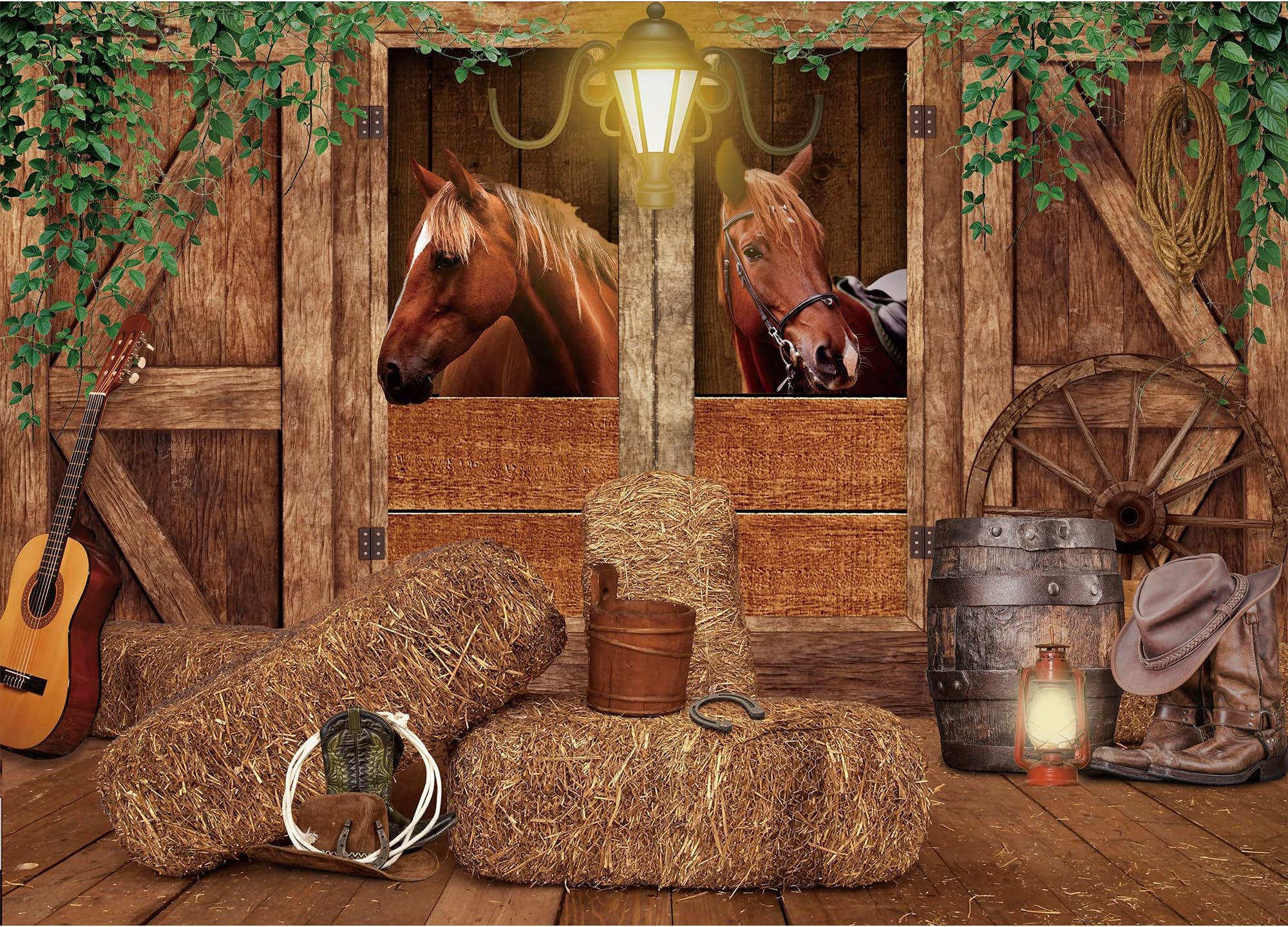Amazon.com : LFEEY 10x8ft Western Scenic Photo Backdrop Beautiful ...