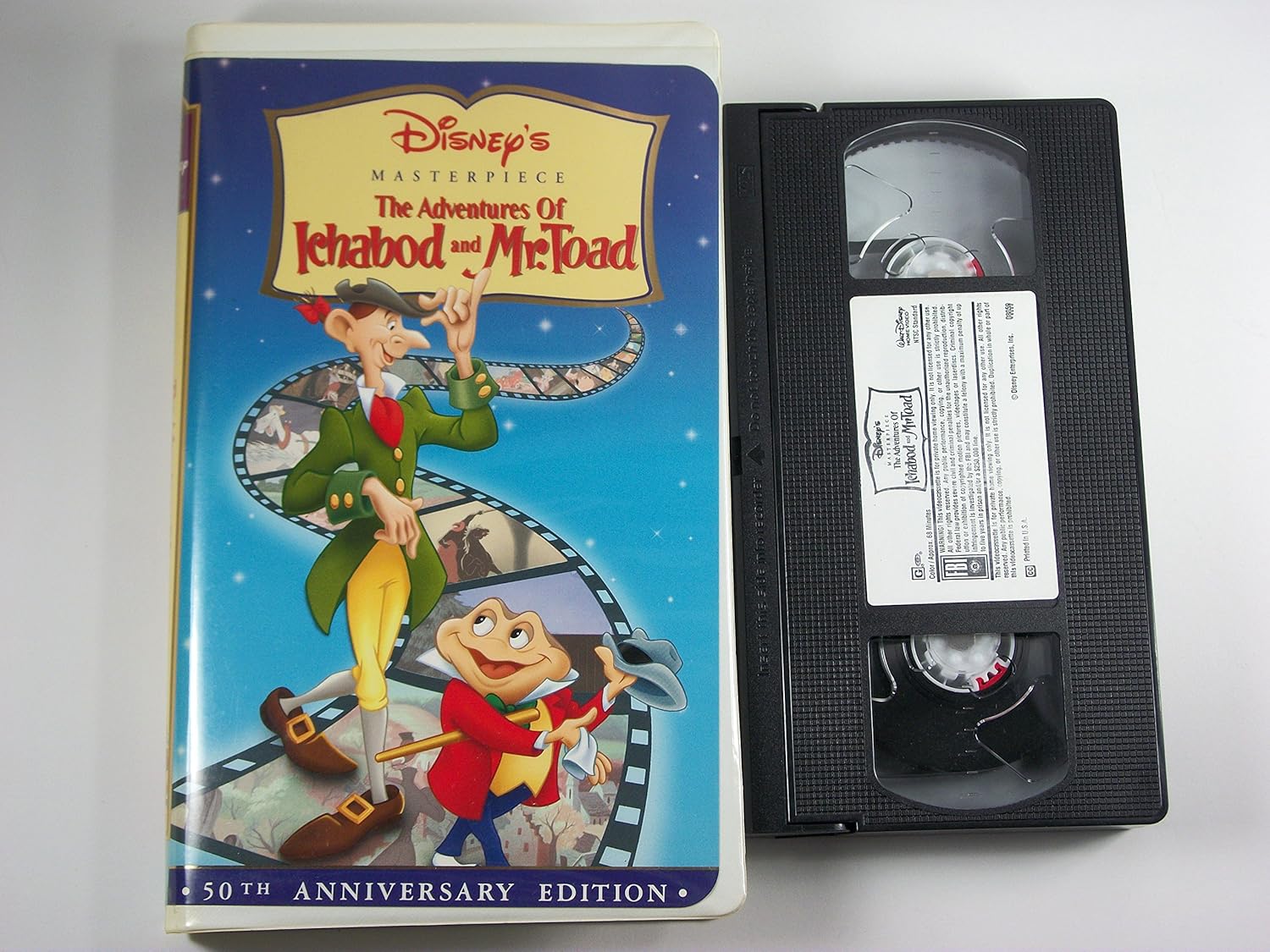 Amazon.com: The Adventures of Ichabod and Mr. Toad (50th Anniversary ...